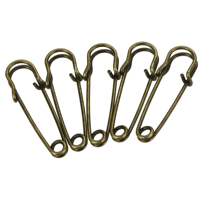 Uxcell Heavy Duty Metal Sewing Pins, Bronze Tone, 1.77 inch, 15 Pack ...