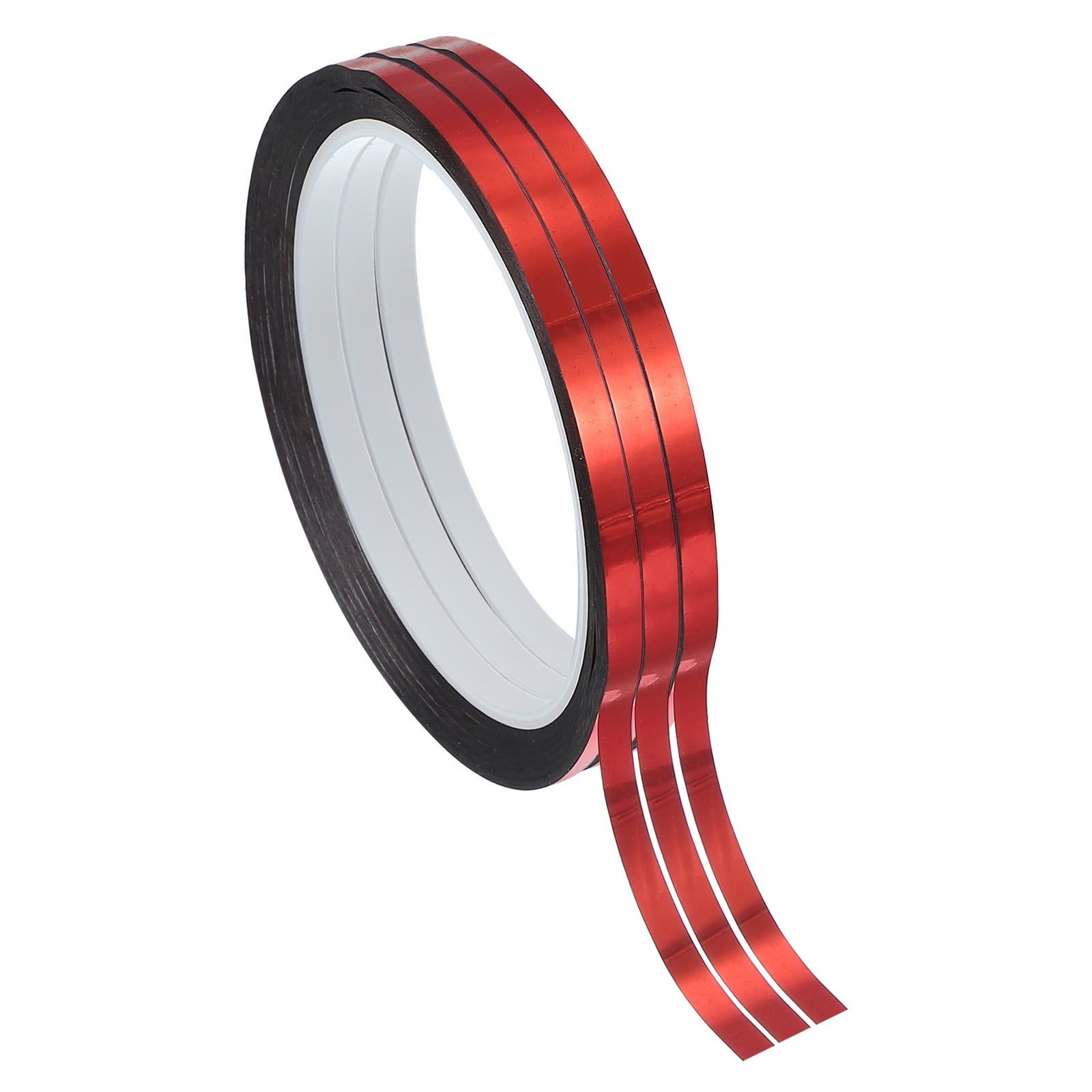 Uxcell Metalized Polyester Film Tape Metallic Decor Tape Adhesive ...