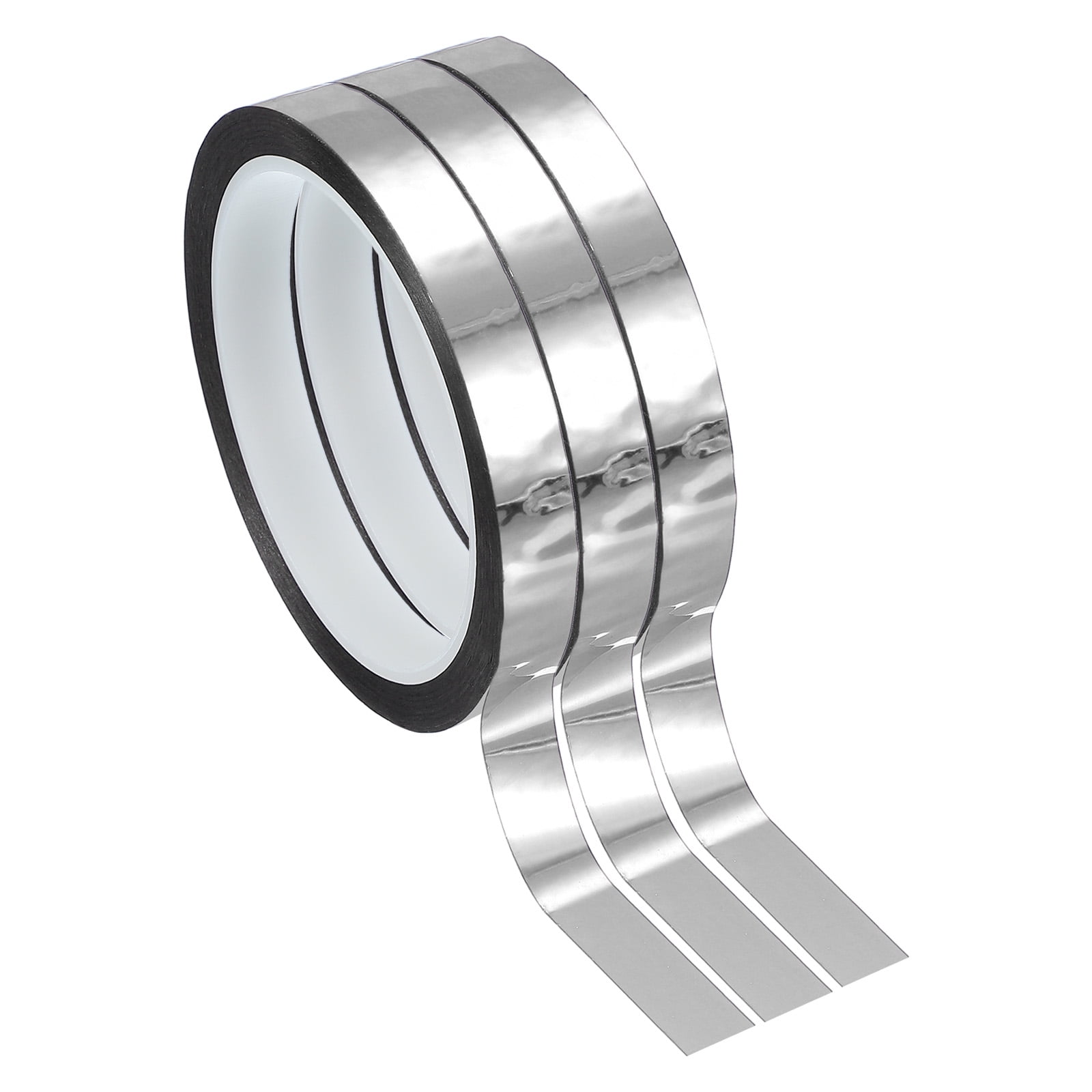 Uxcell Metalized Polyester Film Tape Metallic Decor Tape Adhesive ...