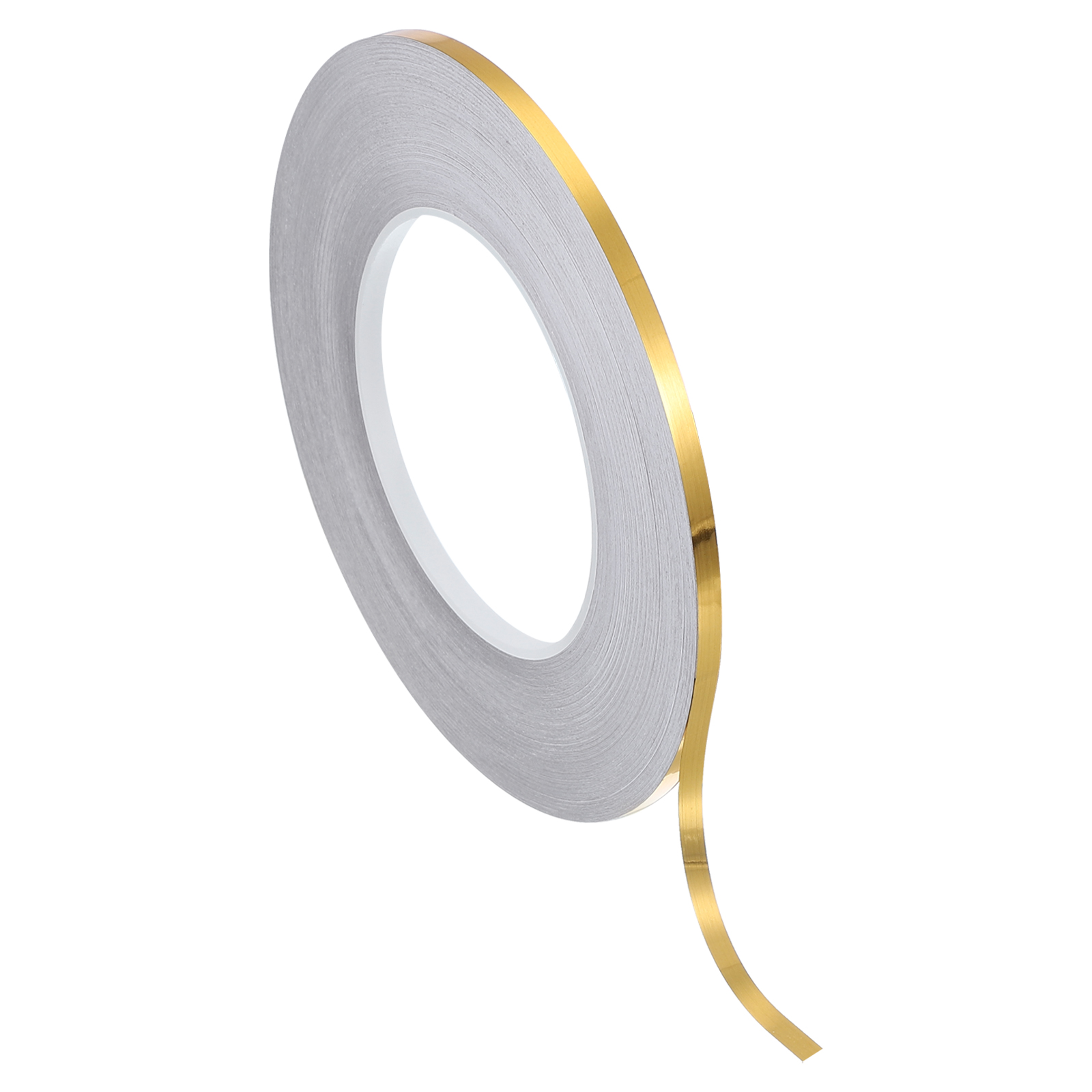 Uxcell Metalized Polyester Film Tape, Metallic Decor Tape for Detailing ...