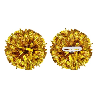 Youth 2-Color Metallic Cheerleading Pom Mmar/Mgold - Walmart.com