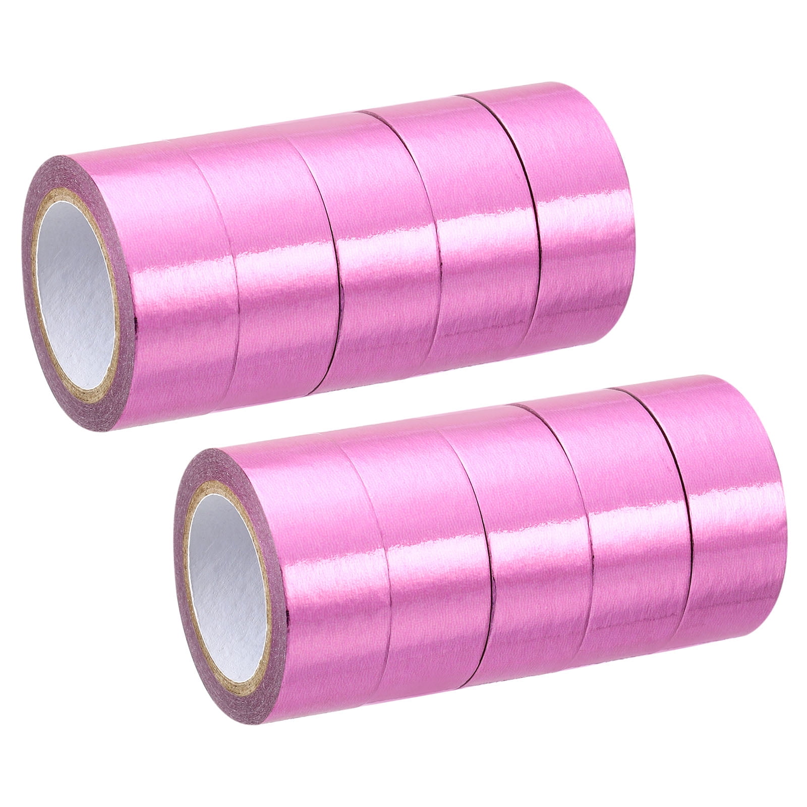 Uxcell Metallic Washi Tape 15mm x 5m, 10 Pack Art Paper Tapes Washi ...