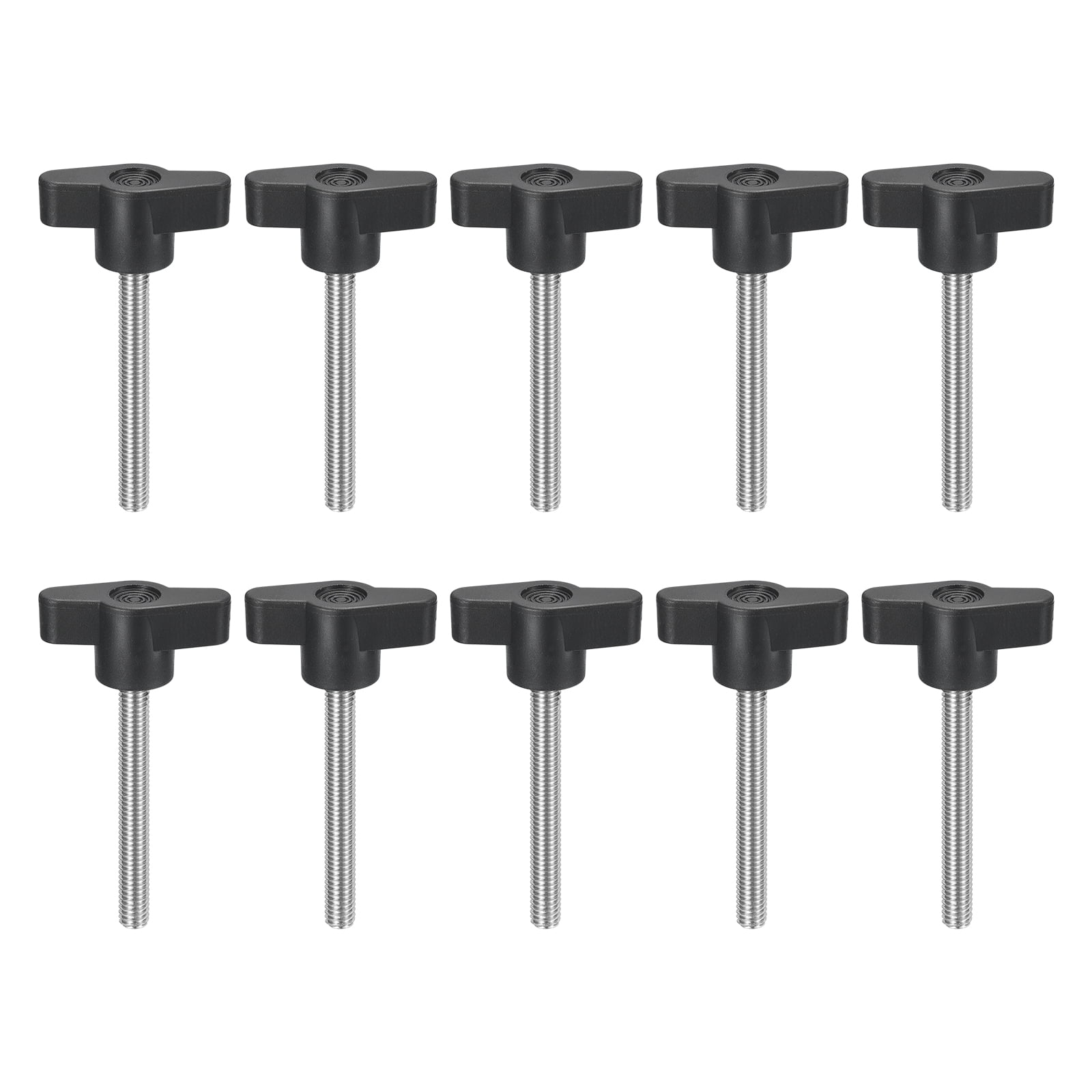 Uxcell Metric 304 Stainless Steel Clamping Screw Knob T Shaped Thumb ...