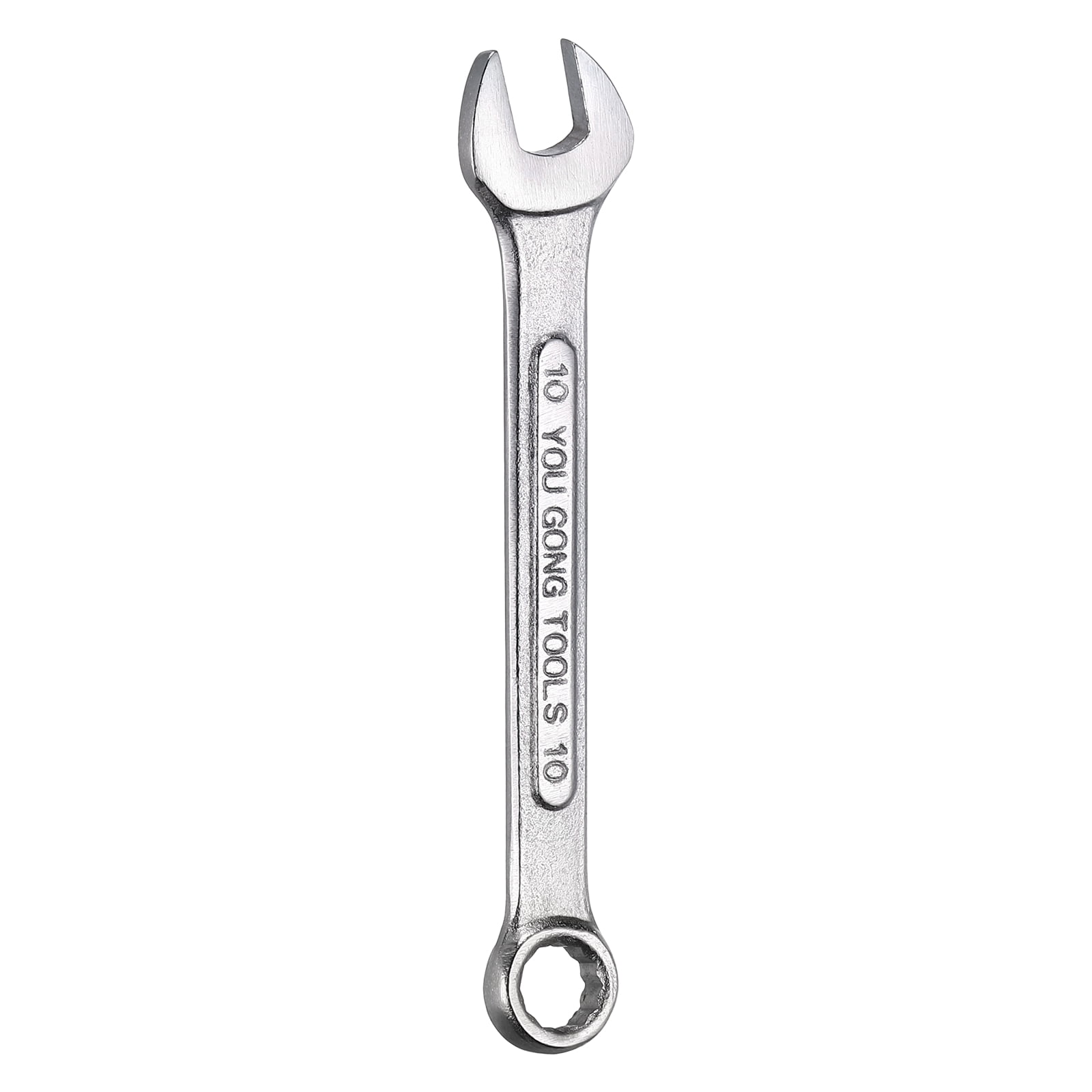 Uxcell Metric Combination Wrench 10mm Open End & 15-Degree Offset 12 ...