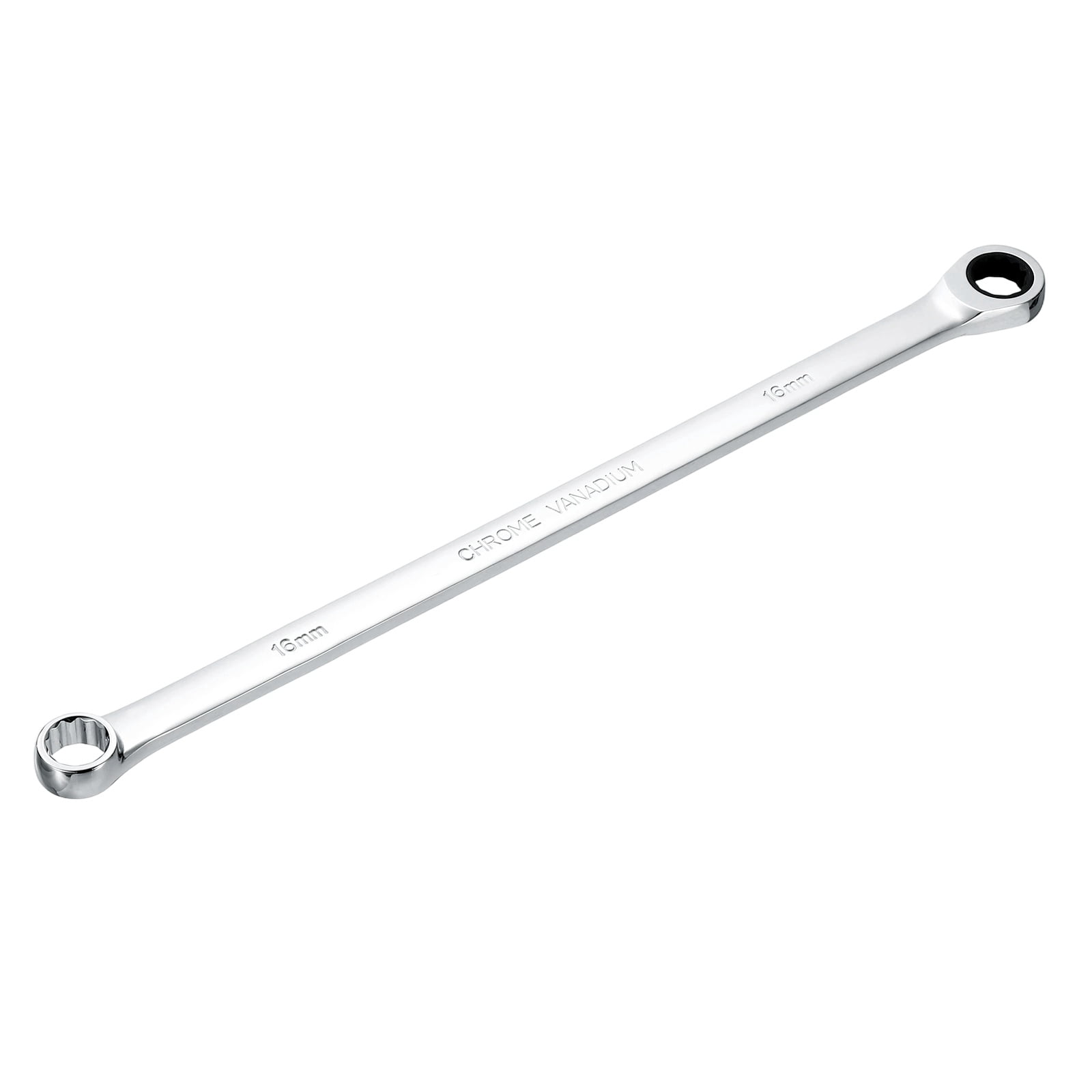 Uxcell Metric Double Box End Ratcheting Wrench, 16mm Extra Long 72 ...