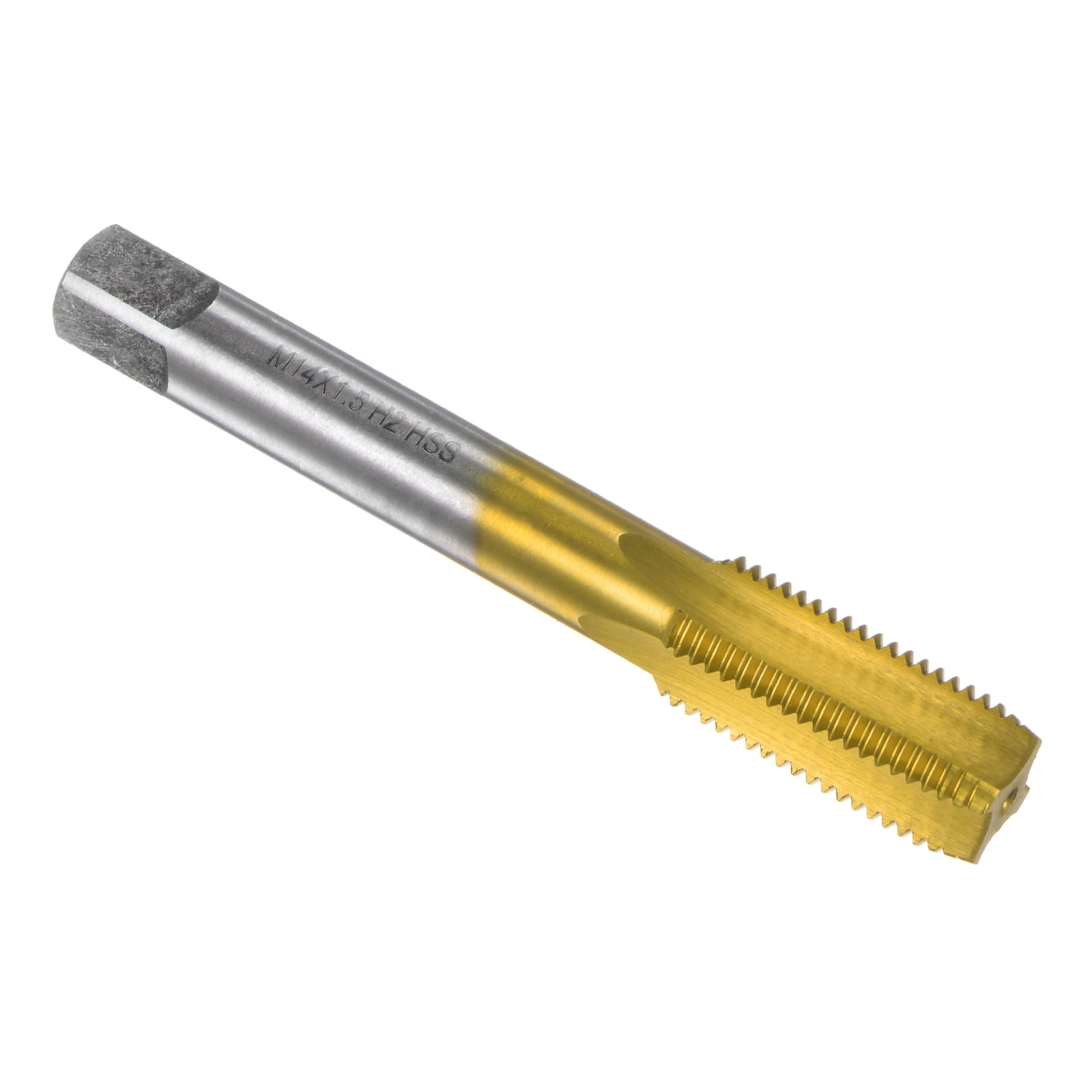 Uxcell Metric Tap M14 x 1.5 H2 Right Hand Thread Plug Ti-coated for Threading Tapping - Walmart.com