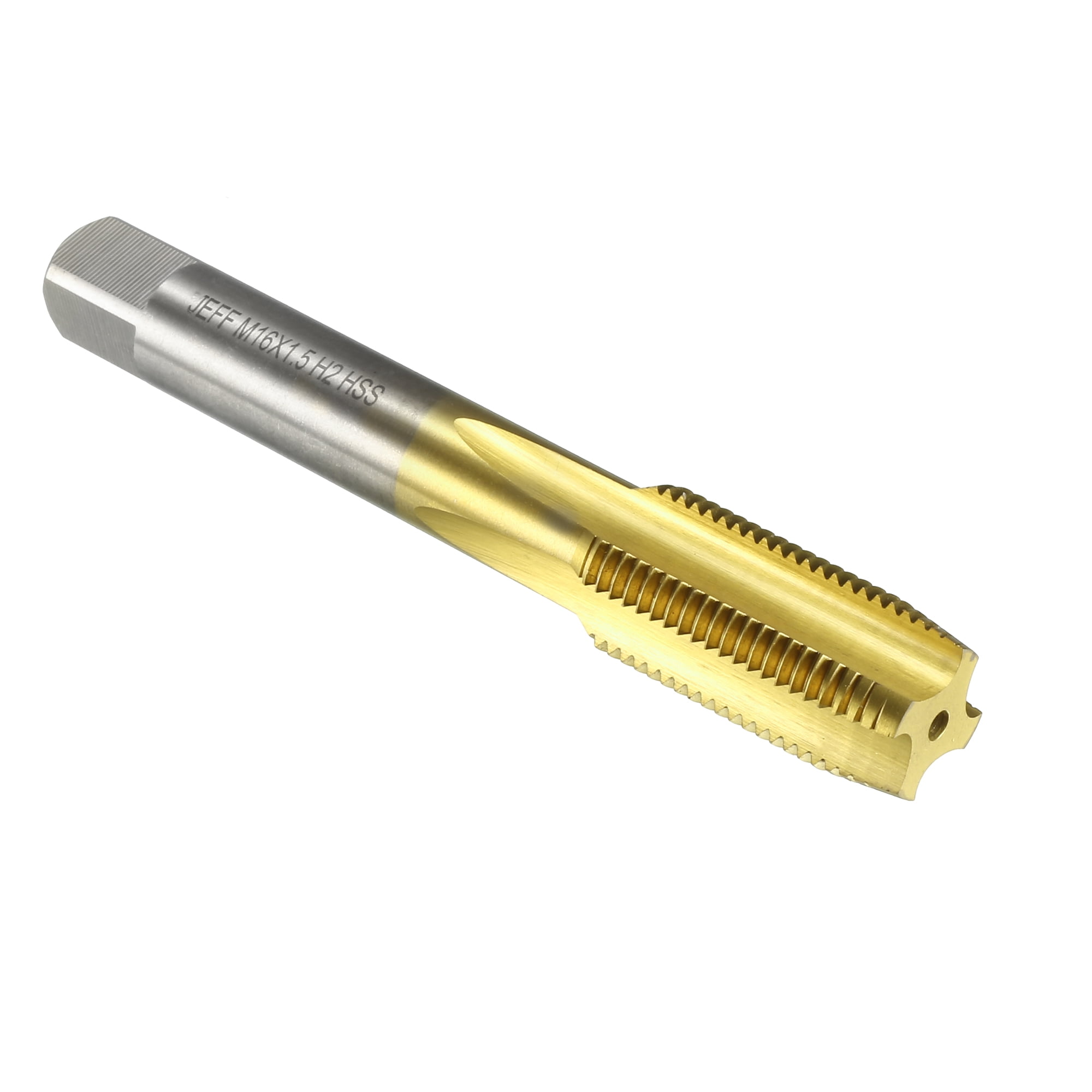 Uxcell Metric Tap M16 x 1.5 H2 Right Hand Thread Plug Ti-coated for ...
