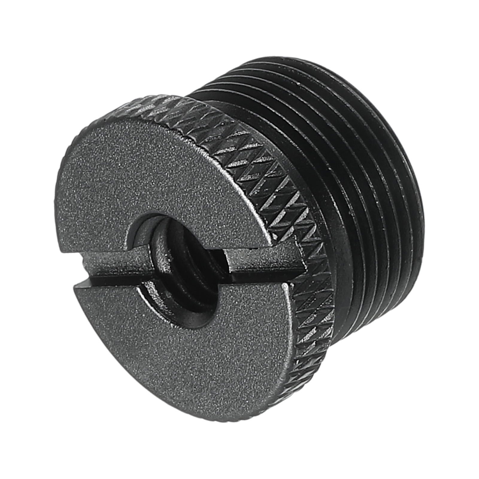 Uxcell Mic Stand Adapter 1/4 Female to 5/8 Male Aluminum Alloy Mic ...