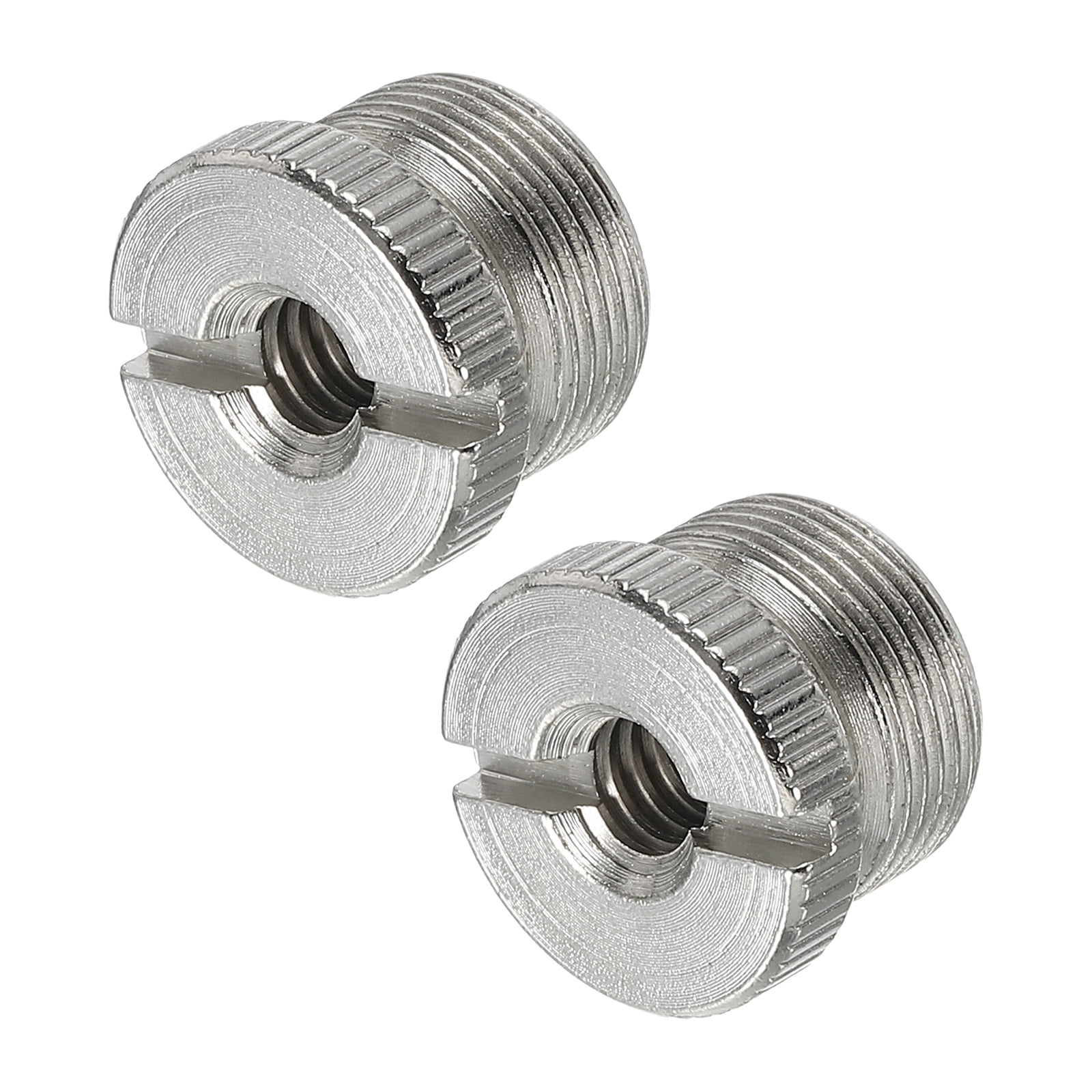 Uxcell Mic Stand Adapter 1/4 Female to 5/8 Male Iron Mic Screw Adapter ...