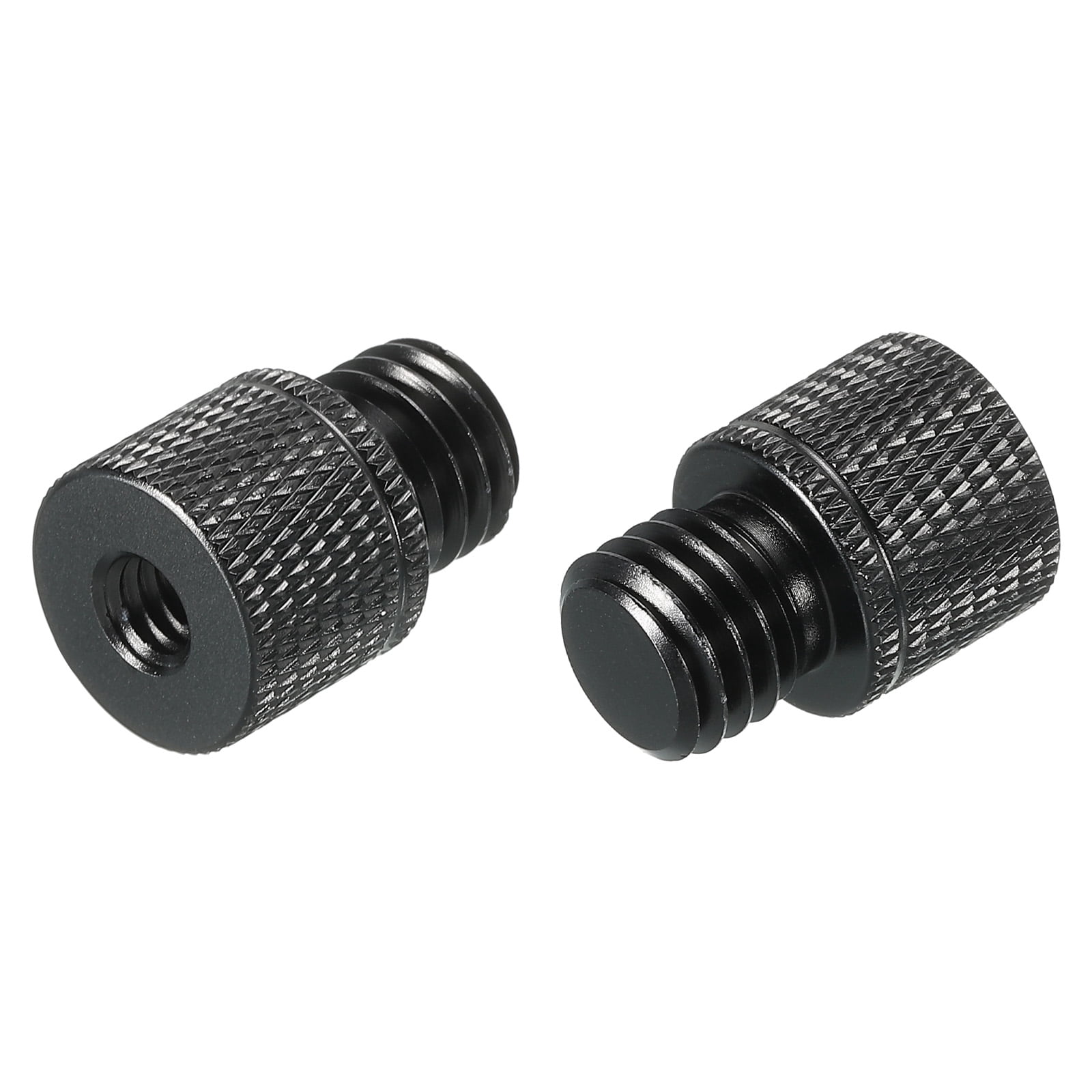 Uxcell Mic Stand Adapter 1/4 Female x M12 Male Camera Screw Thread ...