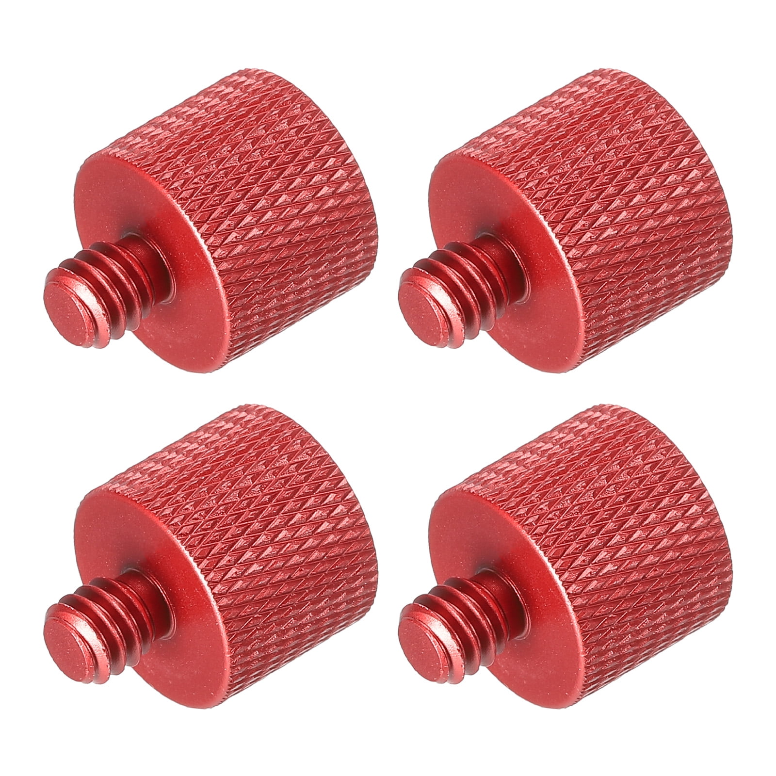 Uxcell Mic Stand Adapter 1/4 Male to 3/8 Female Camera Screw Thread ...