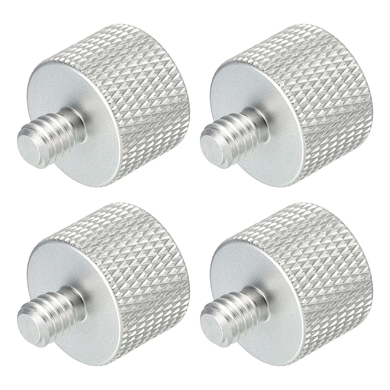 Uxcell Mic Stand Adapter 1/4 Male to 5/8 Female Camera Screw Thread ...