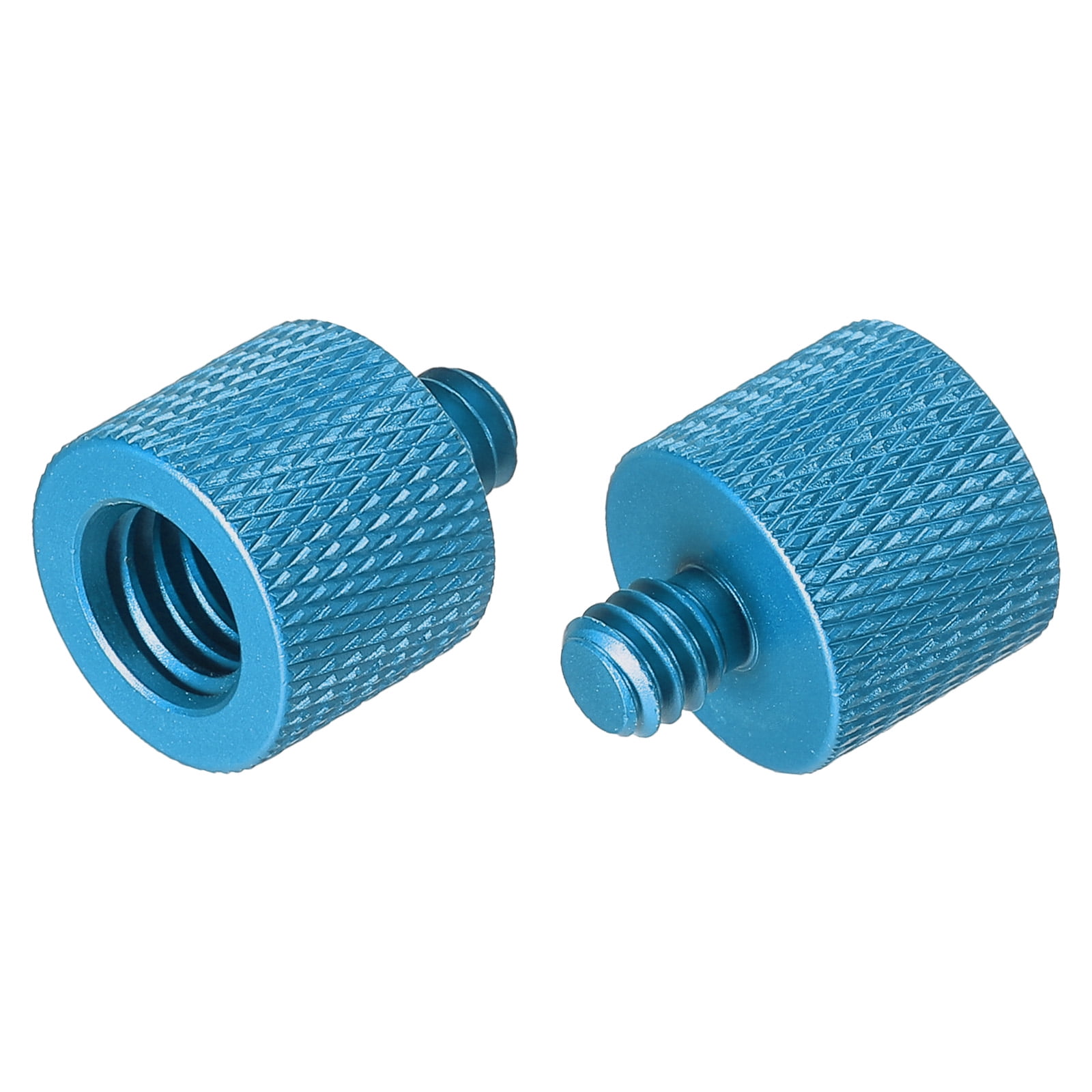 Uxcell Mic Stand Adapter 3/8 Female to 1/4 Male Camera Screw Thread ...