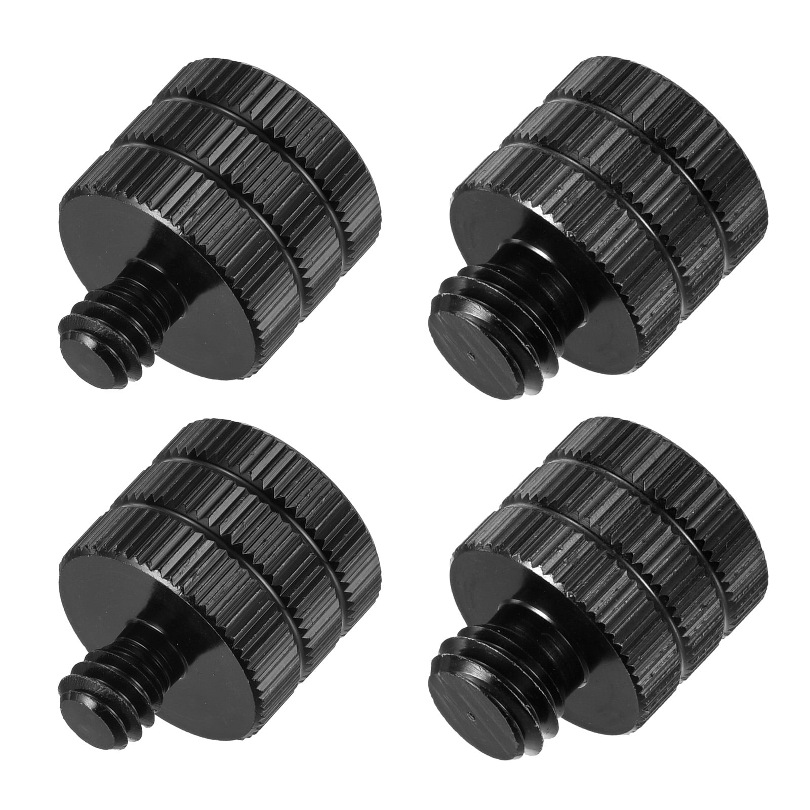 Uxcell Mic Stand Adapter 1/4" Male to 3/8" Female, 3/8" Male to 1/4 ...