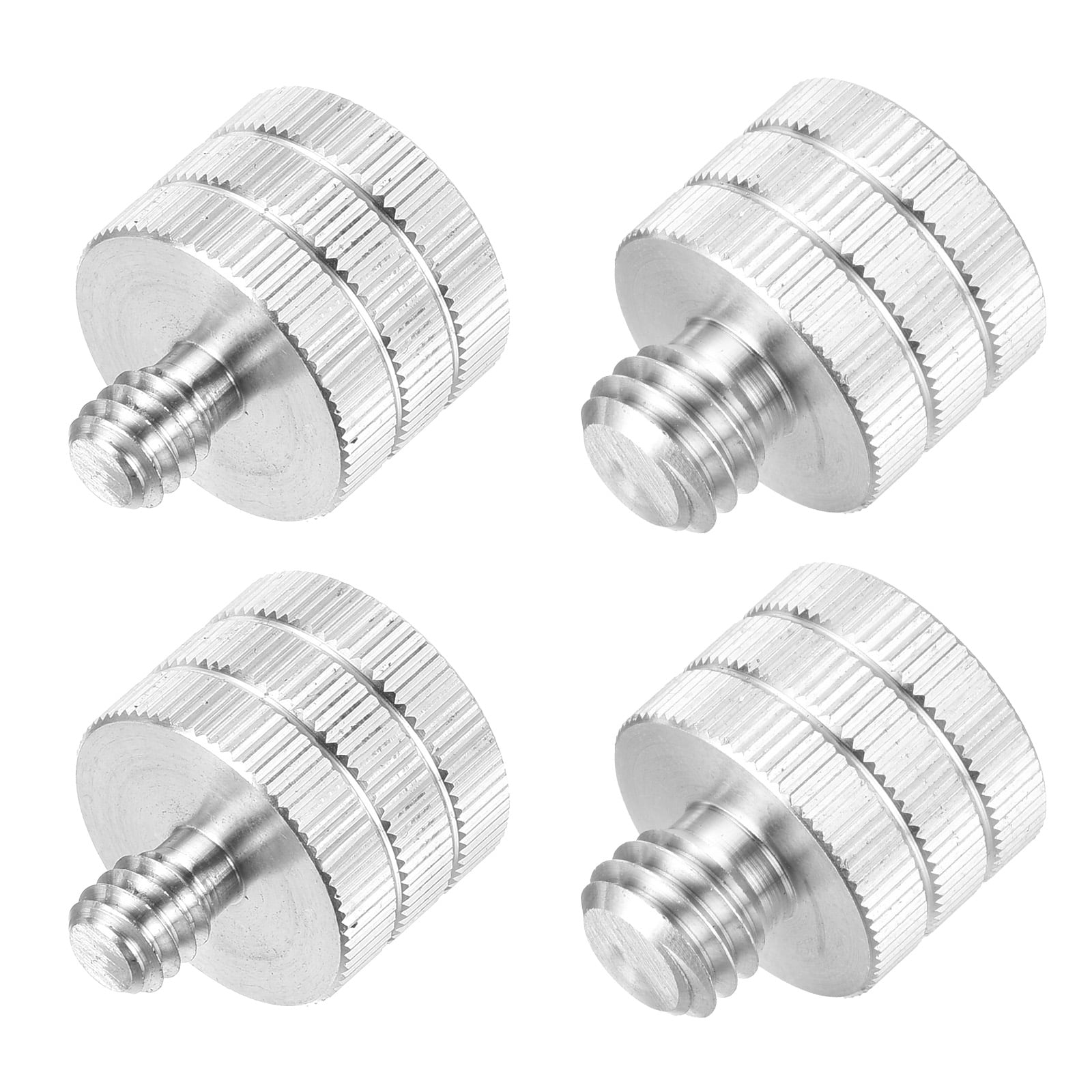 Uxcell Mic Stand Adapter Female M8 to M6 Male Aluminum Alloy Mic Screw ...