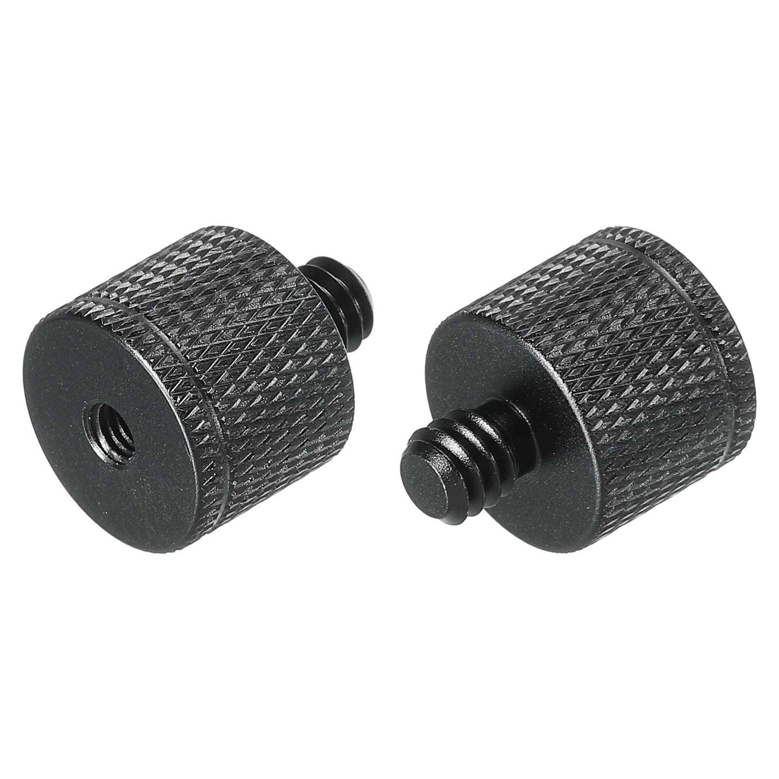 Uxcell Mic Stand Adapter M4 Female to 1/4 Male Camera Screw Thread ...