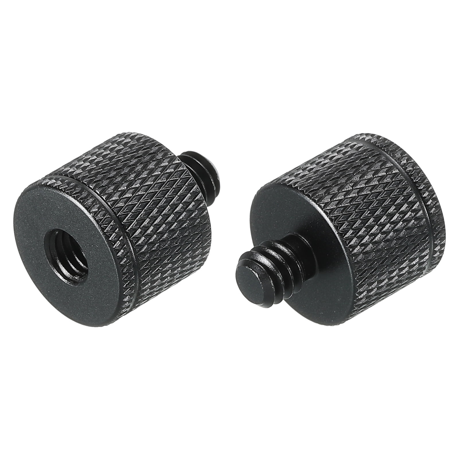 Uxcell Mic Stand Adapter M6 Female to 1/4 Male Camera Screw Thread Adapter for Microphone Tripod ...