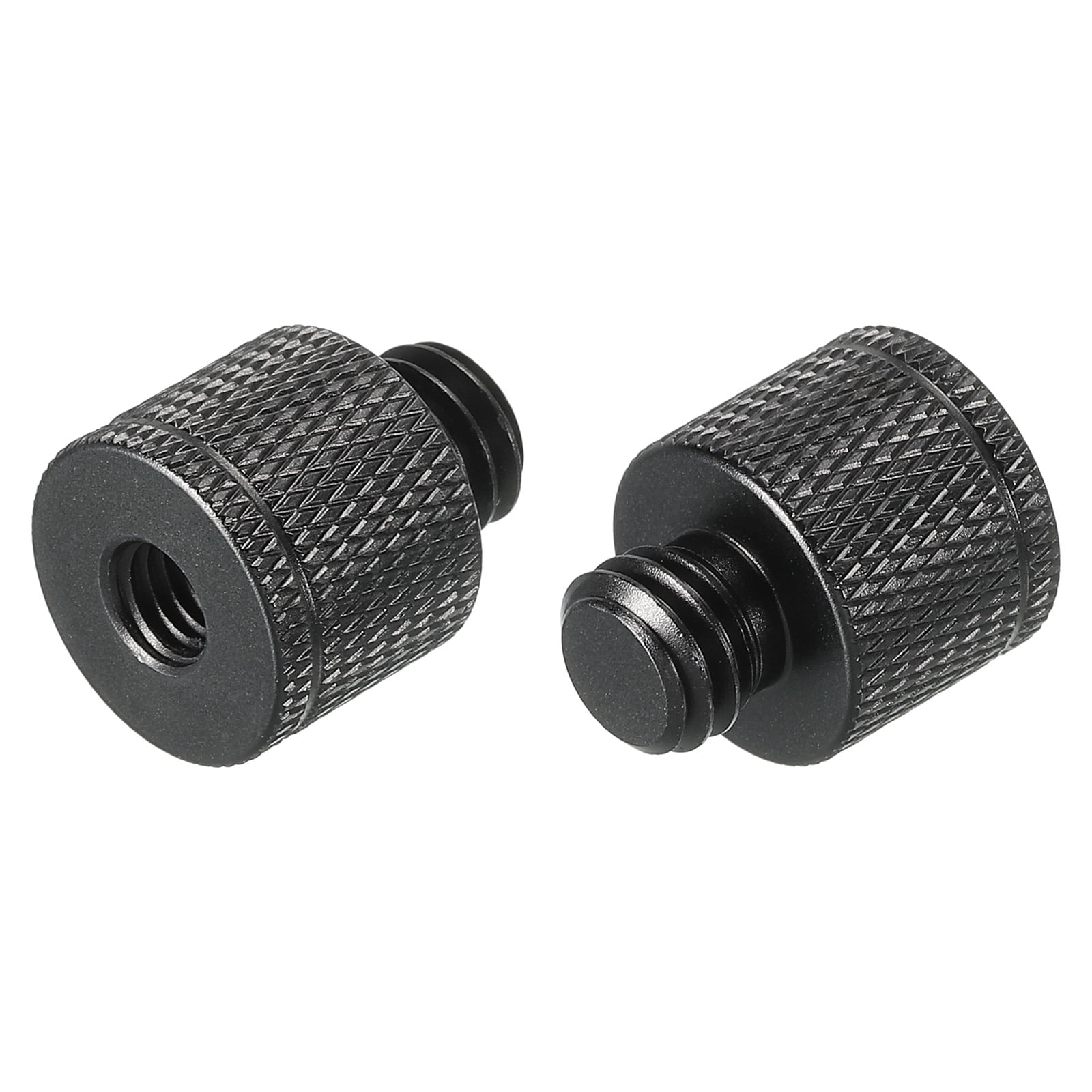 Uxcell Mic Stand Adapter M6 Female to 3/8 Male Camera Screw Thread ...