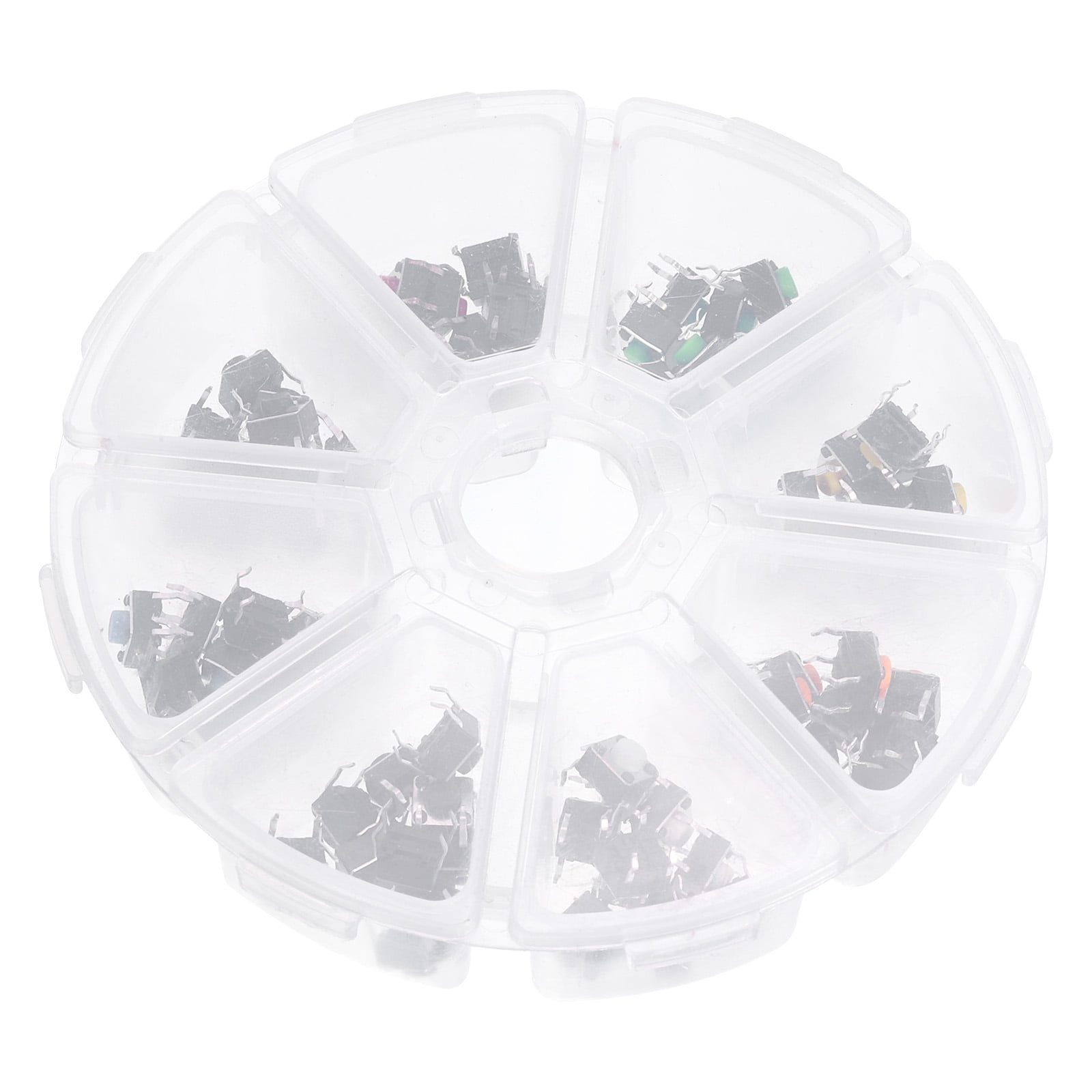 Uxcell Micro Momentary Tact Switch Kit Tactile Push Button Switch 8 ...