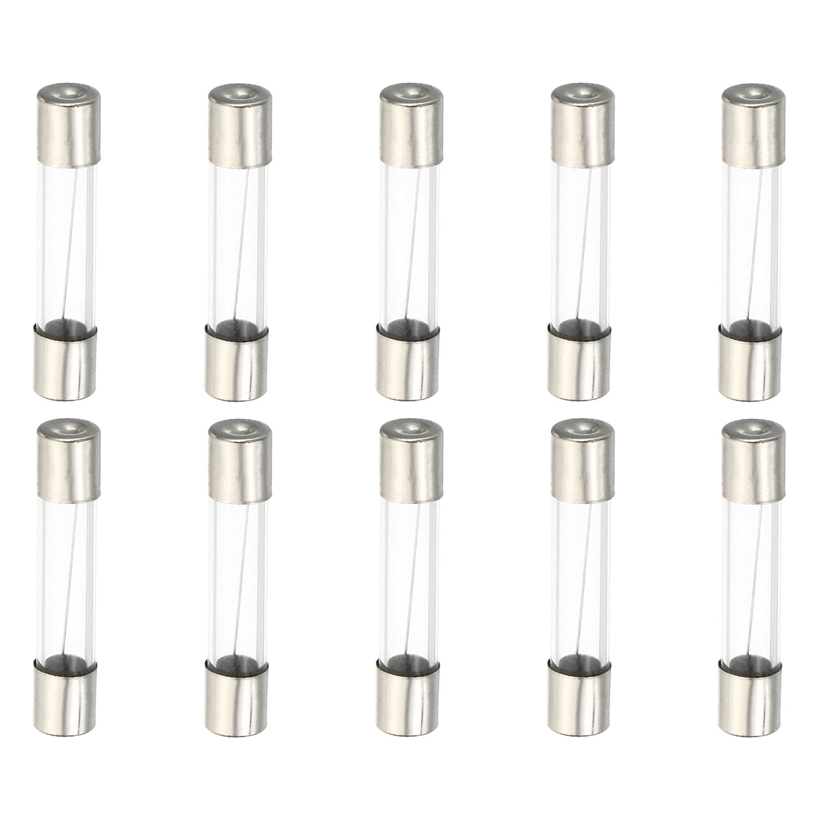 Uxcell Microwave Cartridge Fuse, 10 Pack 10A 6x30mm Universal ...