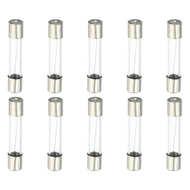Uxcell Microwave Cartridge Fuse, 10 Pack 10A 6x30mm Universal ...