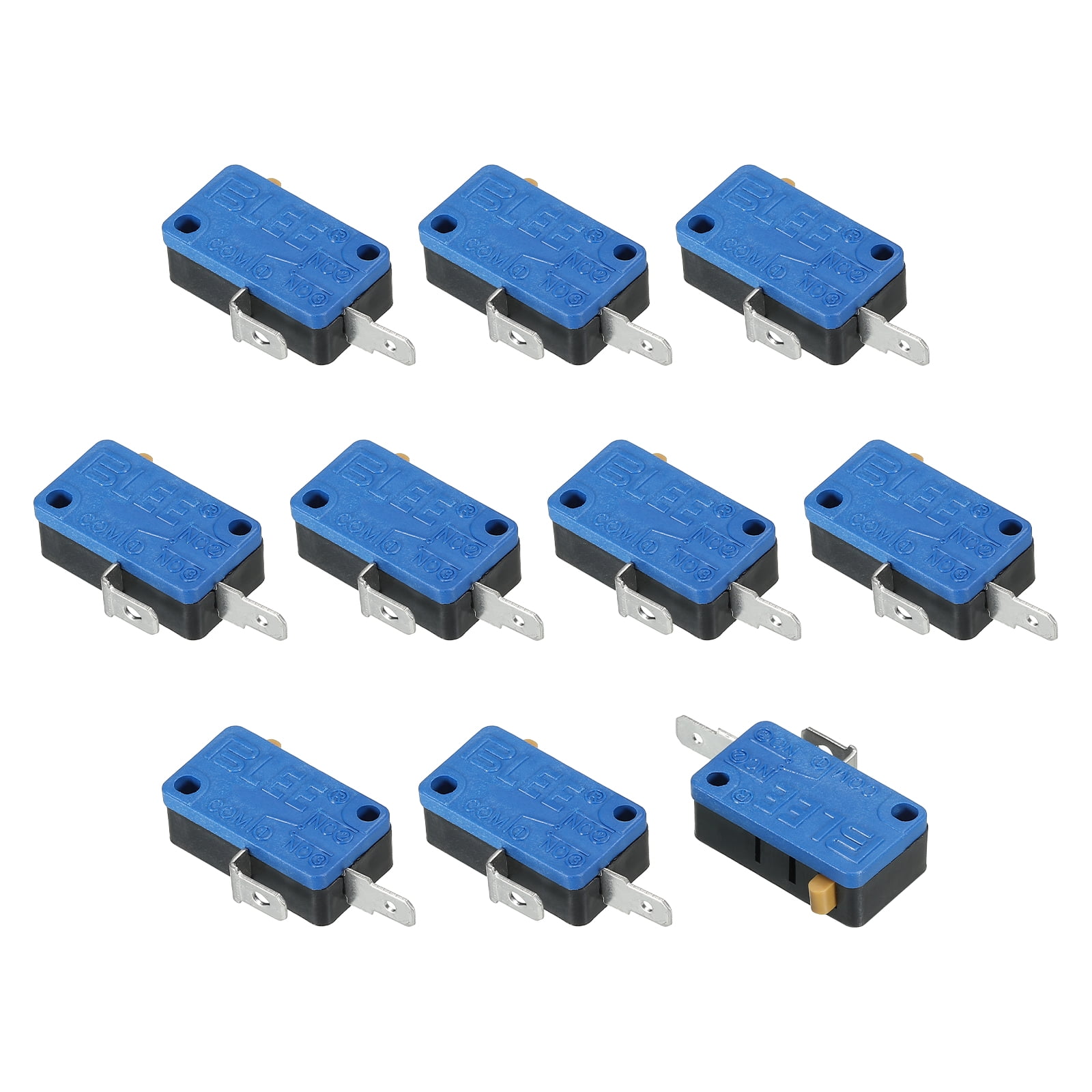 Uxcell Microwave Oven Door Cherry Button SPDT 250V 3A 1NO Blue Micro ...