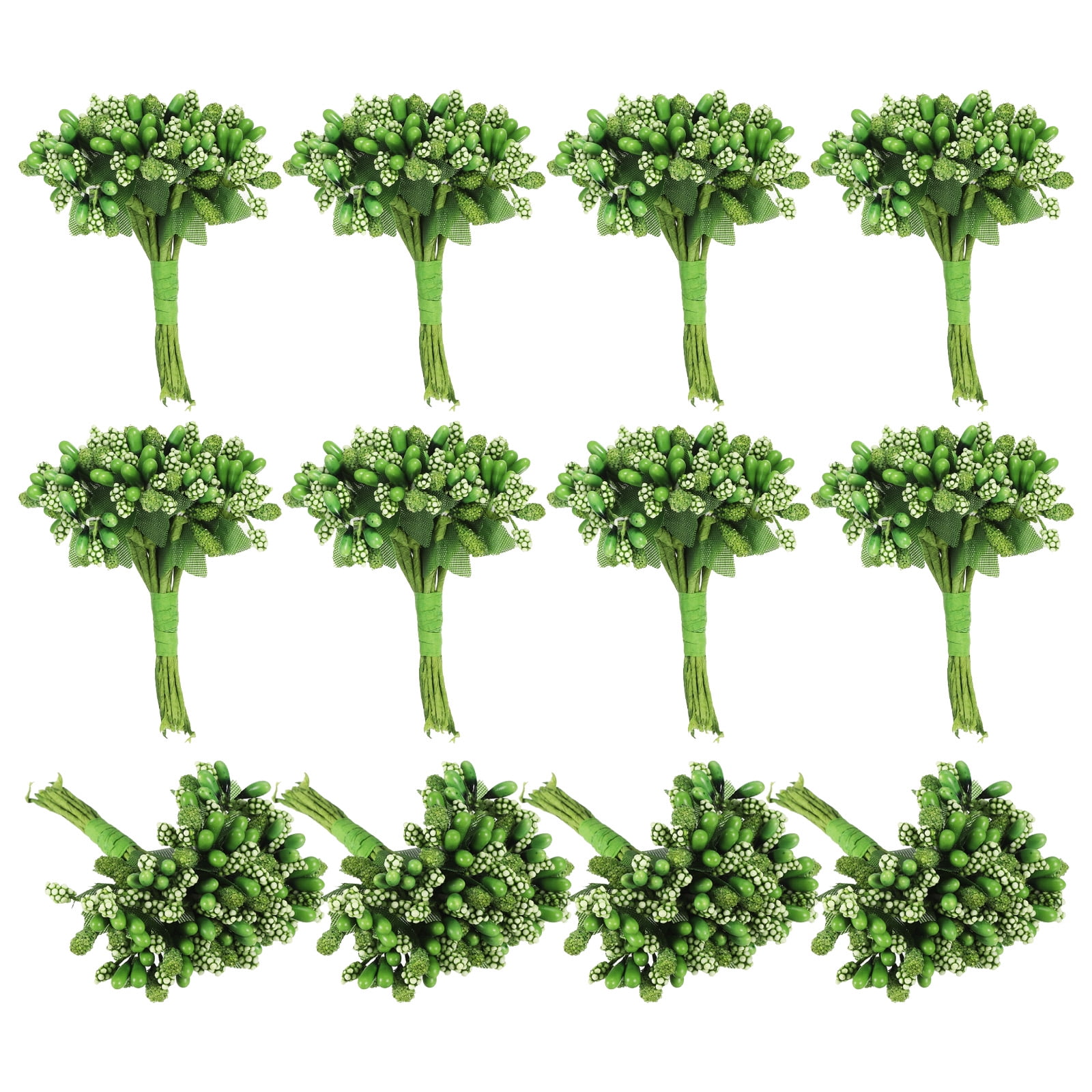 Uxcell Mini Artificial Pip Berry Picks Bunch, Fruit Flower Stamens for ...