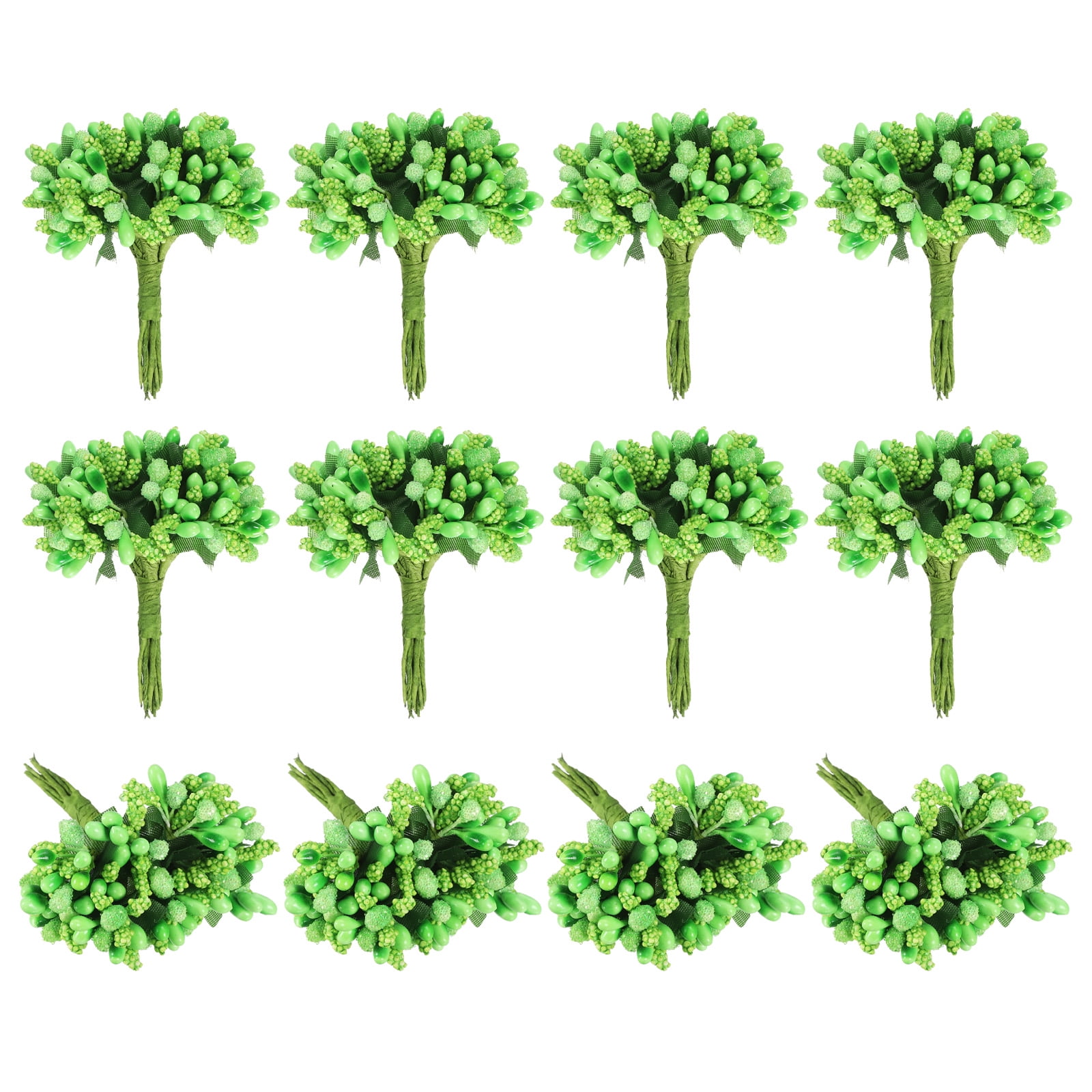 Uxcell Mini Artificial Pip Berry Picks Bunch, Fruit Flower Stamens for ...