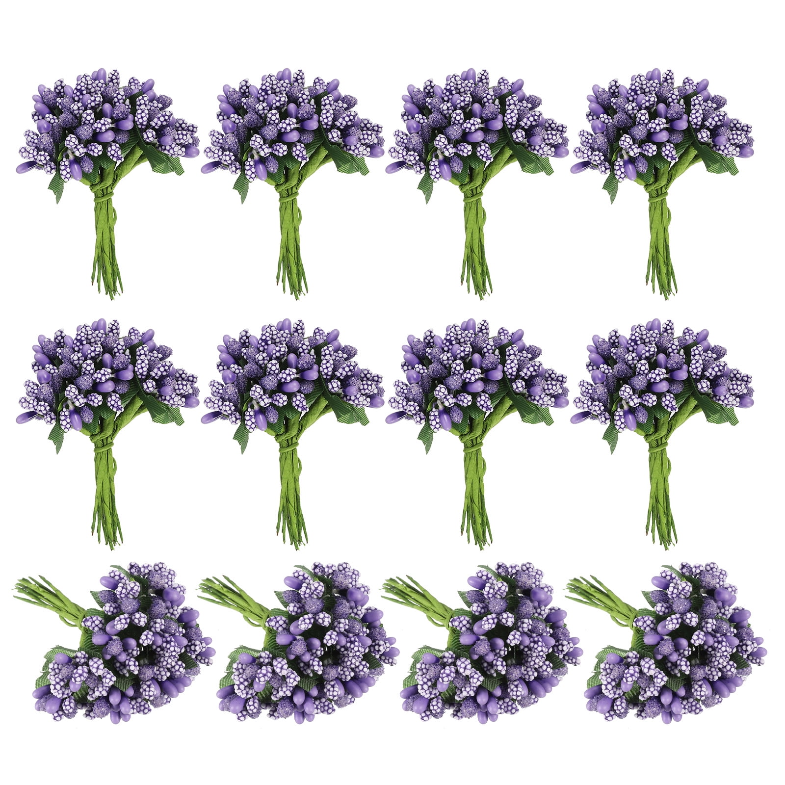 Uxcell Mini Artificial Pip Berry Picks Bunch, Fruit Flower Stamens for ...