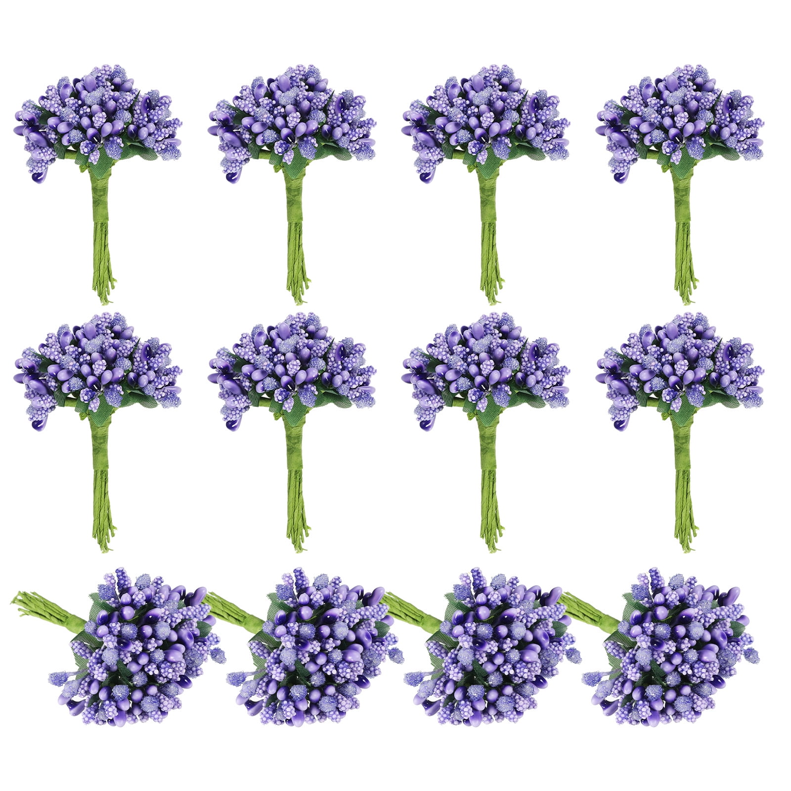 Uxcell Mini Artificial Pip Berry Picks Bunch, Fruit Flower Stamens for ...