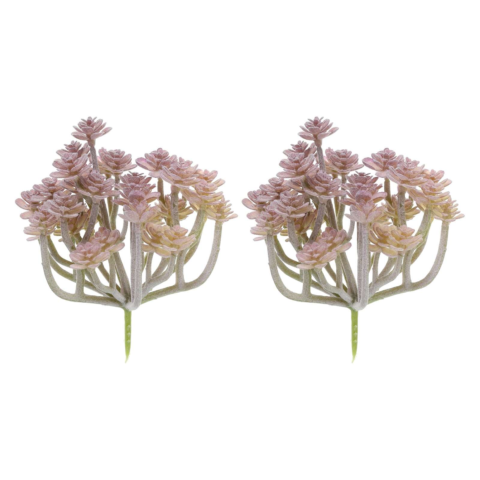 Uxcell Mini Artificial Succulent Plants Unpotted Fake Succulents ...