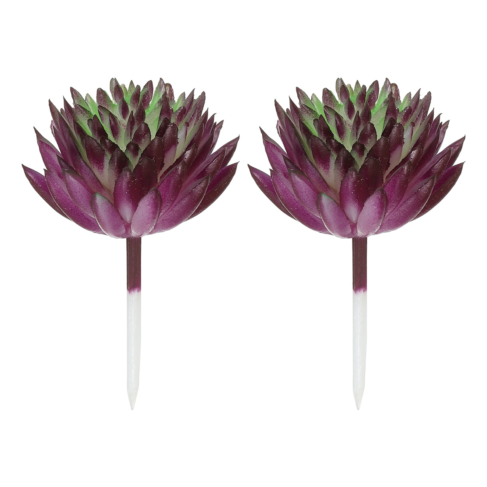 Uxcell Mini Artificial Succulents Unpotted Faux Succulent Picks Fake ...