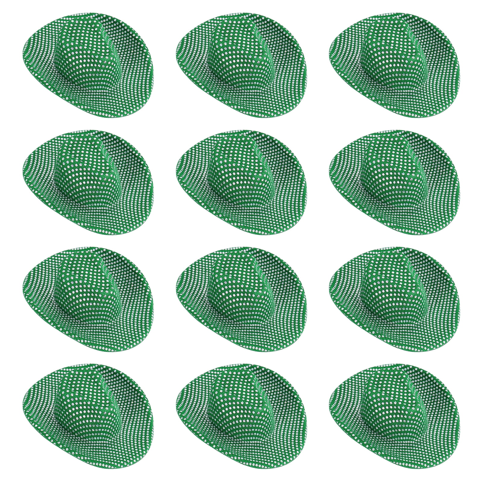 Uxcell Mini Cowboy Hats, 12 Pcs Miniature Western Cowboy Hat for Crafts ...