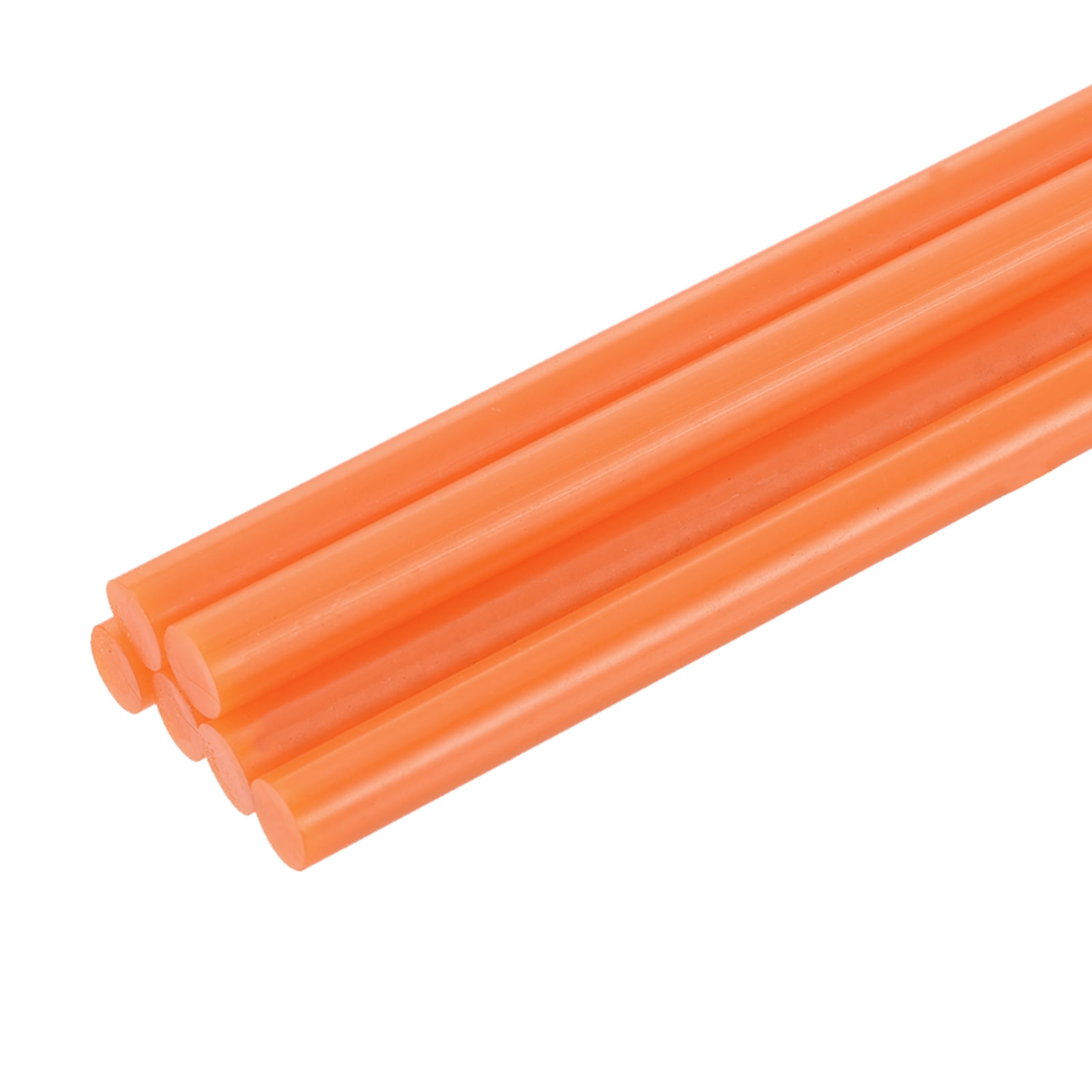 Uxcell Mini Hot Glue Sticks for Glue Gun 0.43-inch x 8-inch Orange 6pcs ...