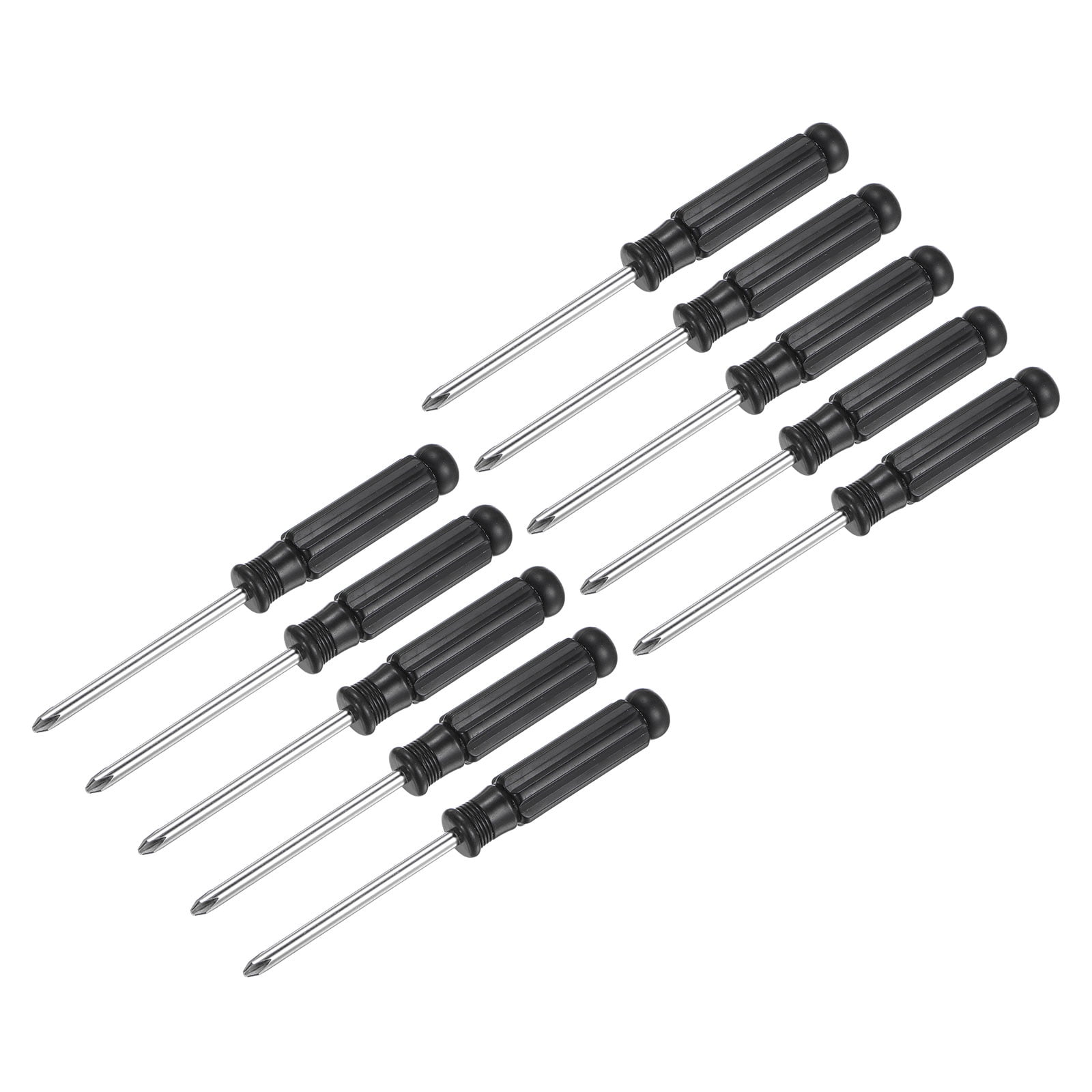 Uxcell Mini Phillips Screwdriver, 5.0mm Cross Head with Black Handle ...