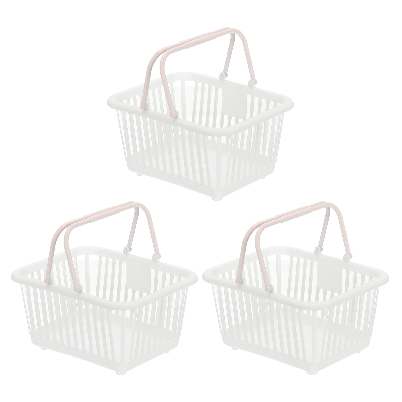 Uxcell Small Plastic Basket, Mini Storage Basket Grocery Tiny Shopping ...