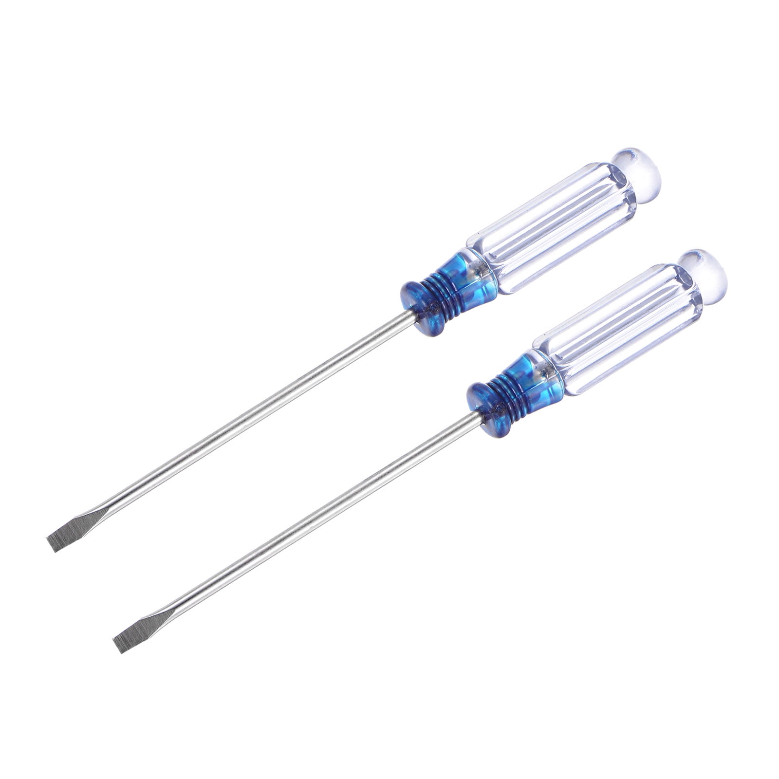 Uxcell Mini Slotted Screwdrivers, 3.0mm Flat Head 127mm Length, 2 Pack ...