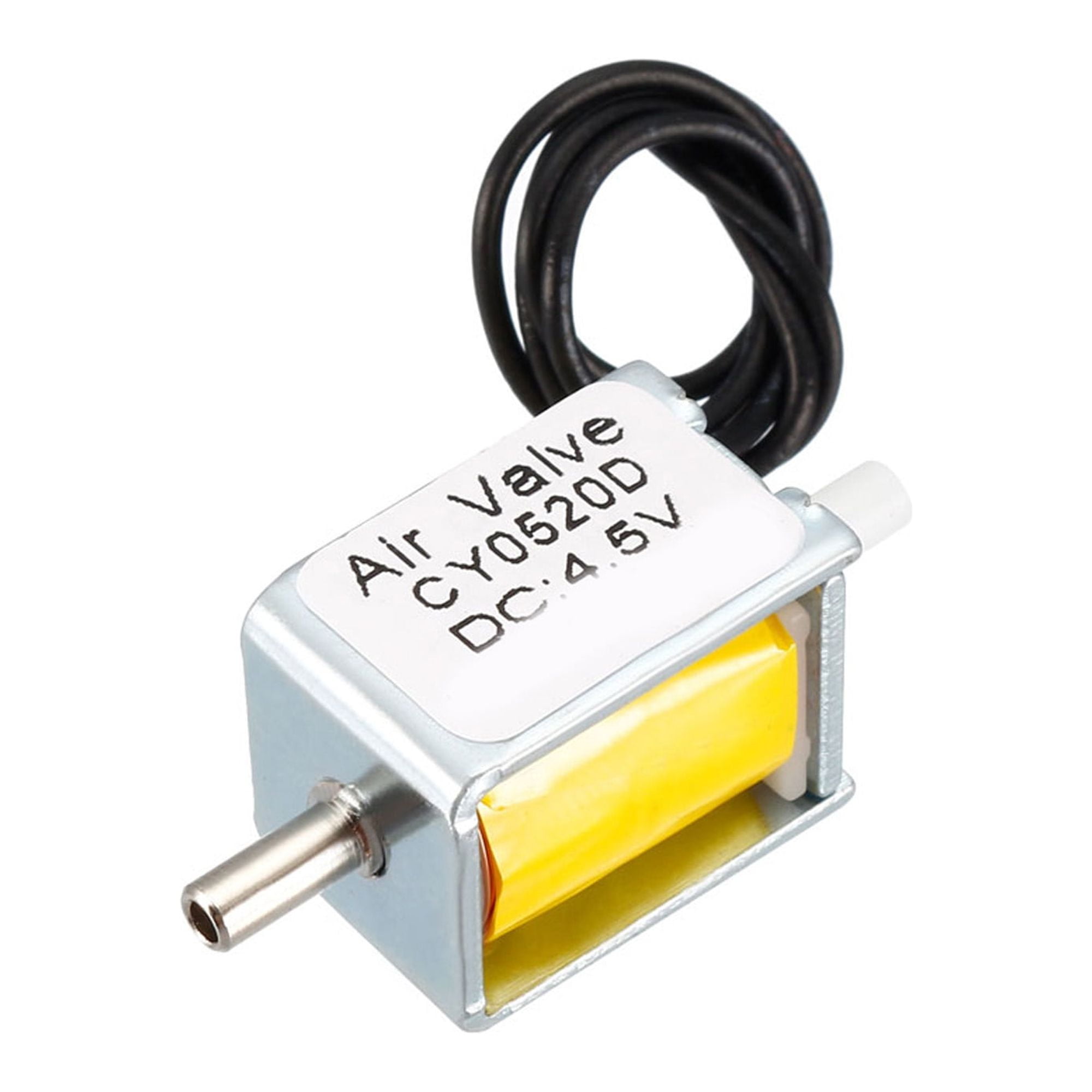 Uxcell Miniature Solenoid Valve 2 Way Normally Closed DC4.5V 0.5A Air ...