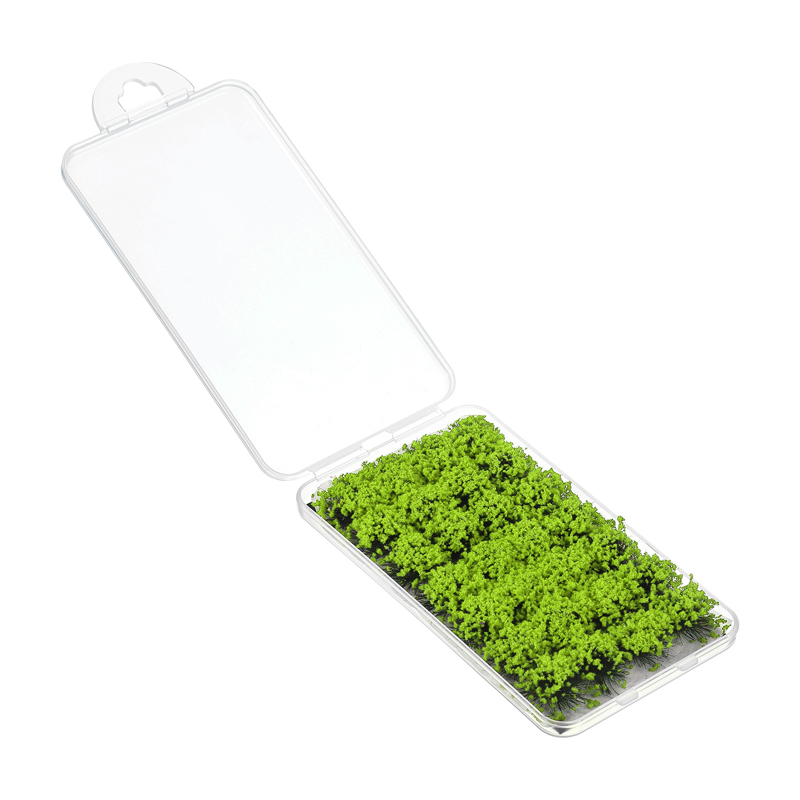 Uxcell Miniature Static Flower Cluster Grass Tuft Model, Green 1 Set ...