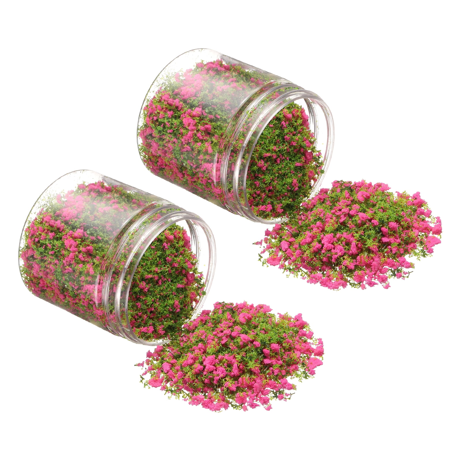 Uxcell Model Flower Grass, 185ml Capacity, Fake Miniature Flower Grass ...