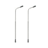 Uxcell Model Railway Train Lamp Post 3.4" White 1:150 Scale LEDs New 3V ...