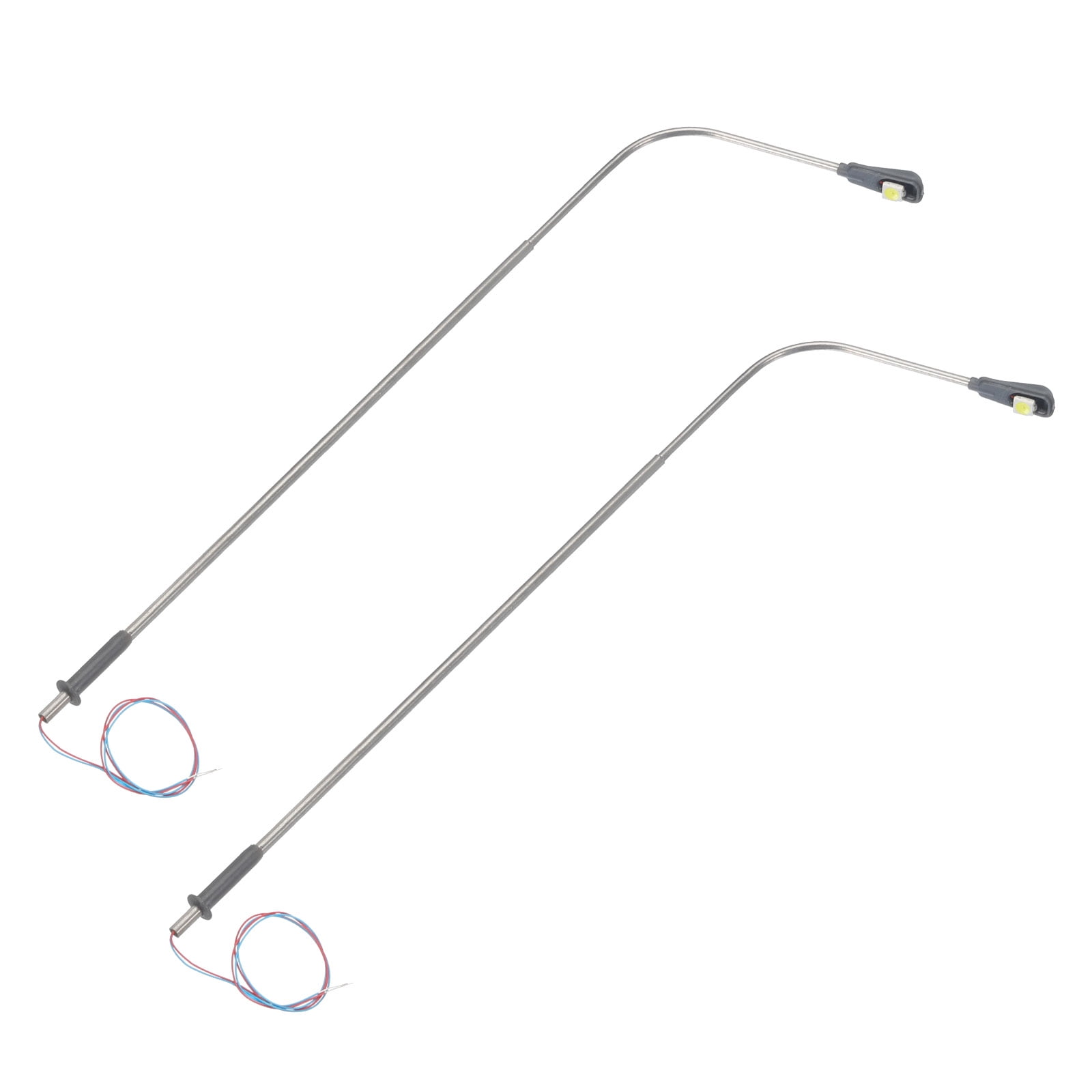 Uxcell Model Railway Train Lamp Post 6.2" White 1:75 Scale LEDs New 3V ...