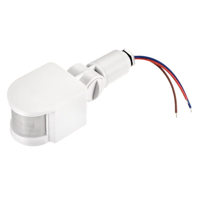 Uxcell Motion Sensor AC110-240V Infrared PIR Detector Switch Wall Mount ...