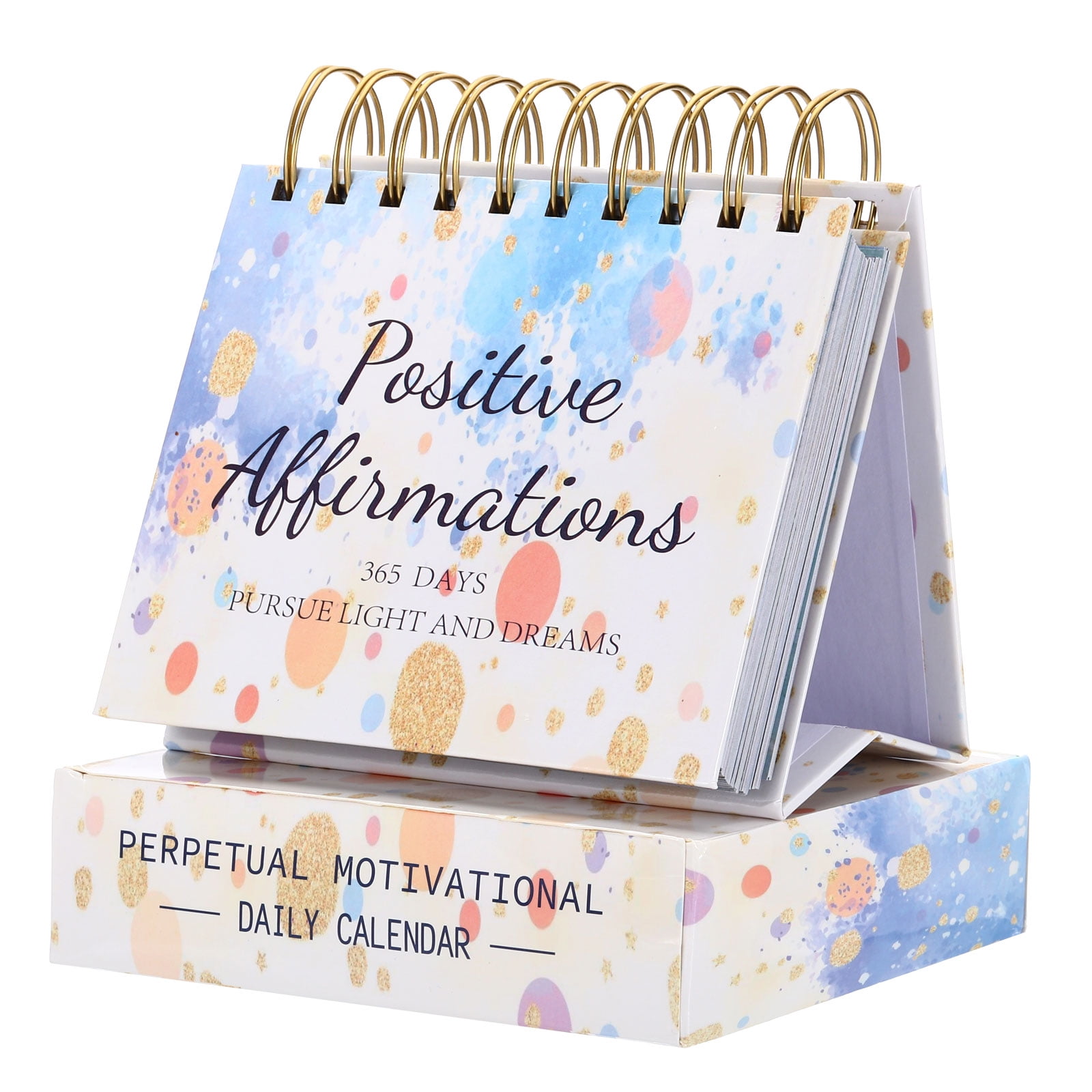 Uxcell Motivational Calendar, Daily Flip Calendar with Inspirational ...