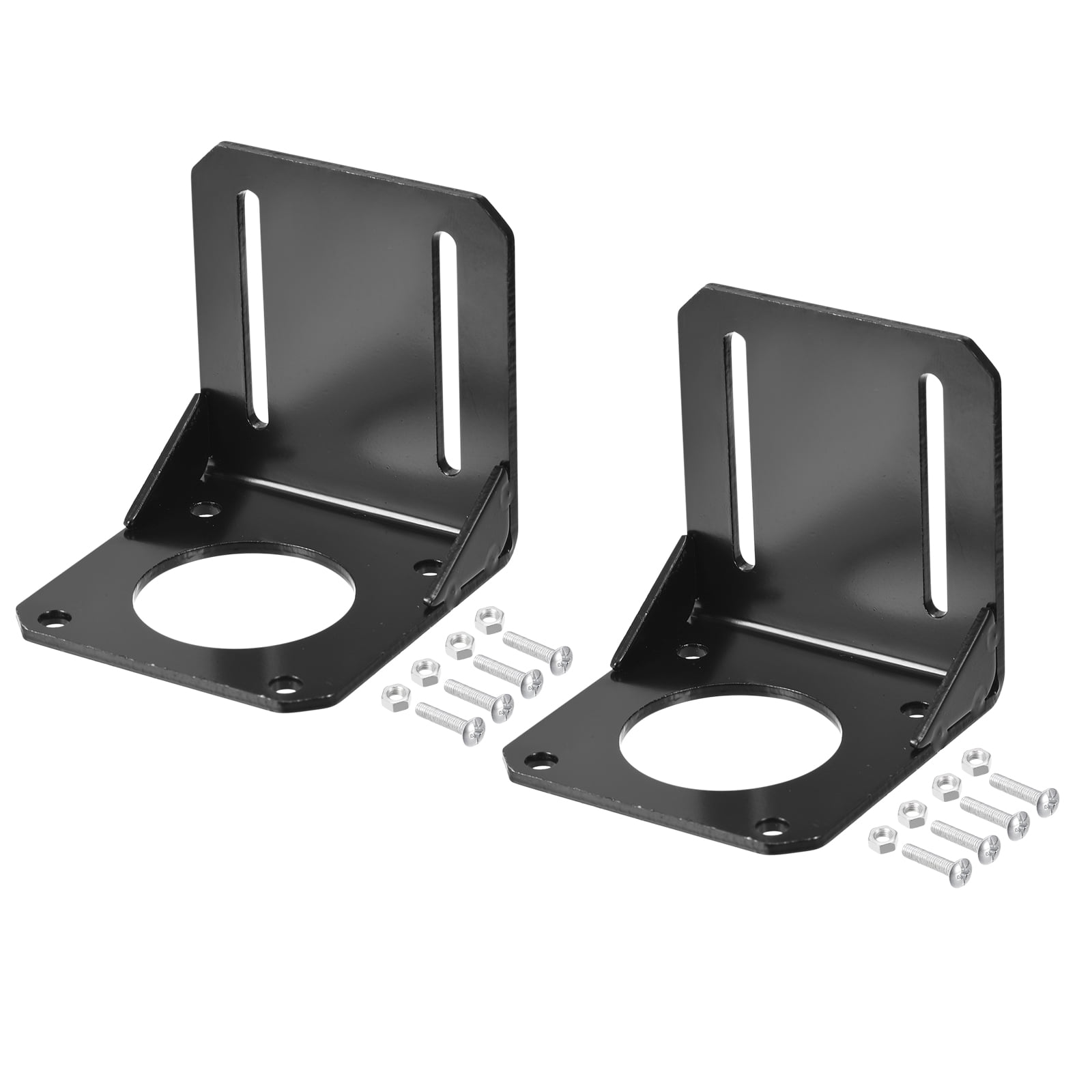 Uxcell Motor Bracket Motor Mounting Holder 68x65x68mm Black for NEMA 23 ...