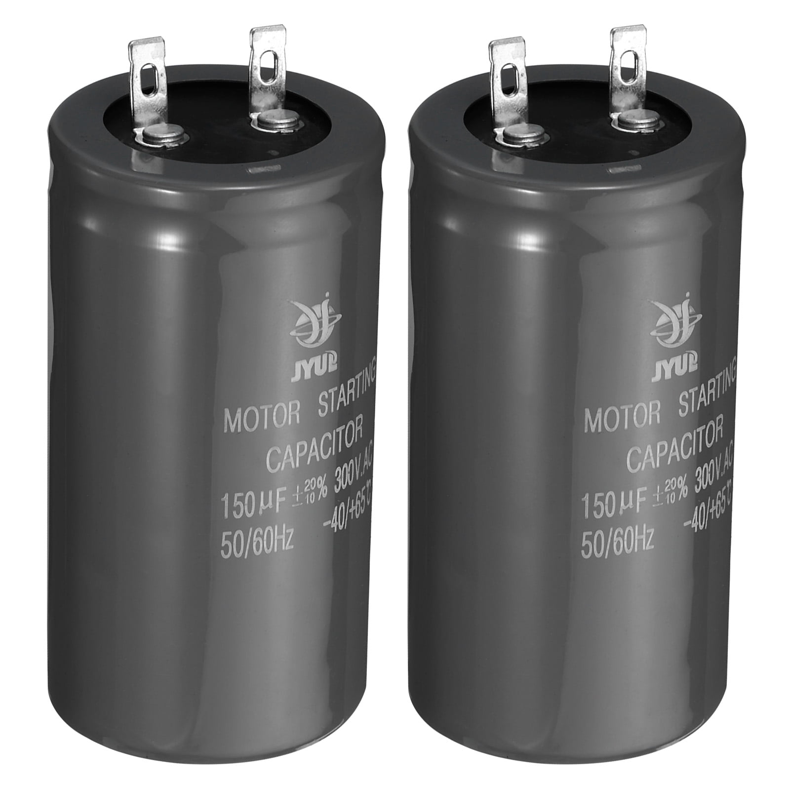 Uxcell Motor Start Capacitor, 150uf 300V 50/60Hz CD60 Running Capacitor ...