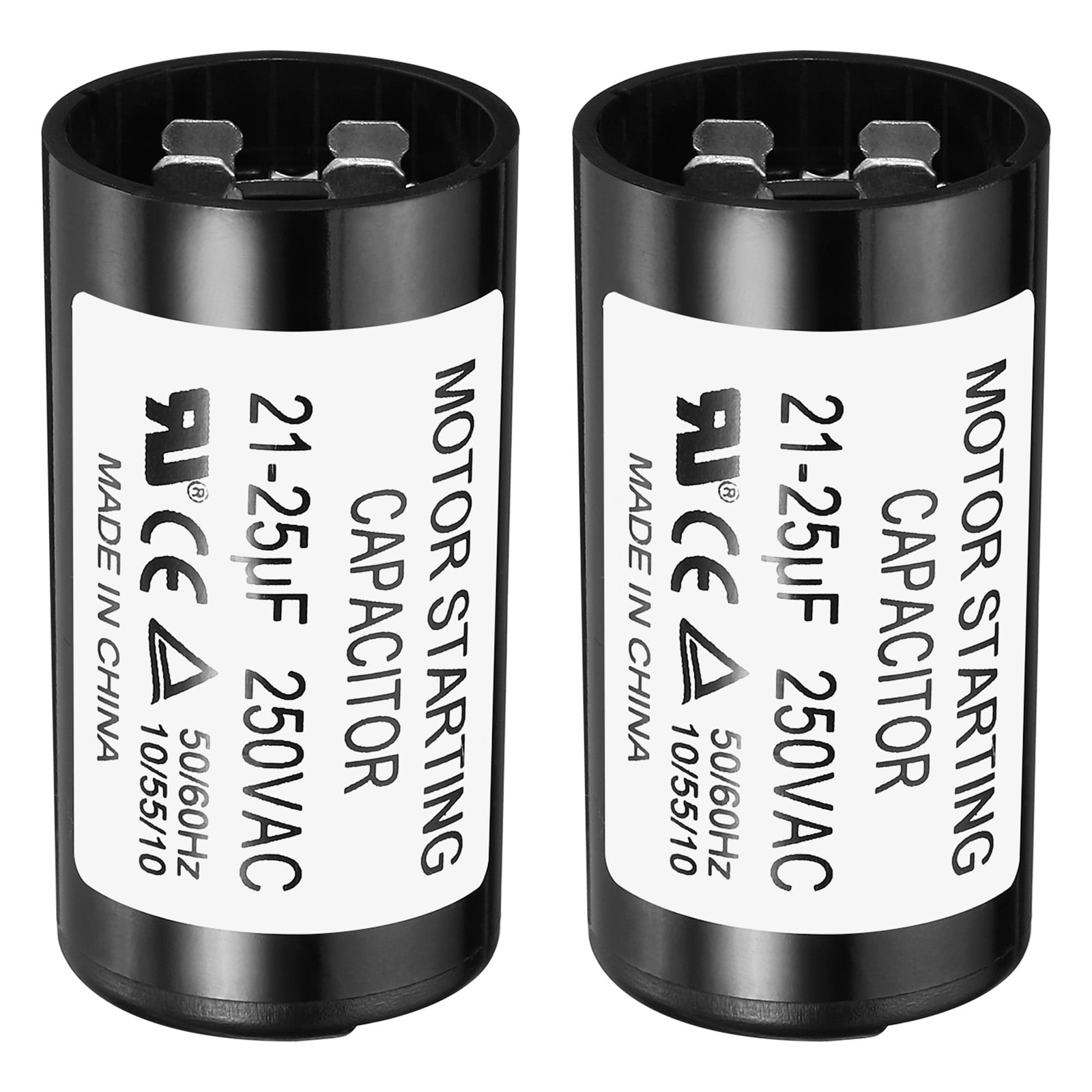 Uxcell Motor Start Capacitor 21-25uF/Mfd 250V 50/60Hz CD60 Run ...