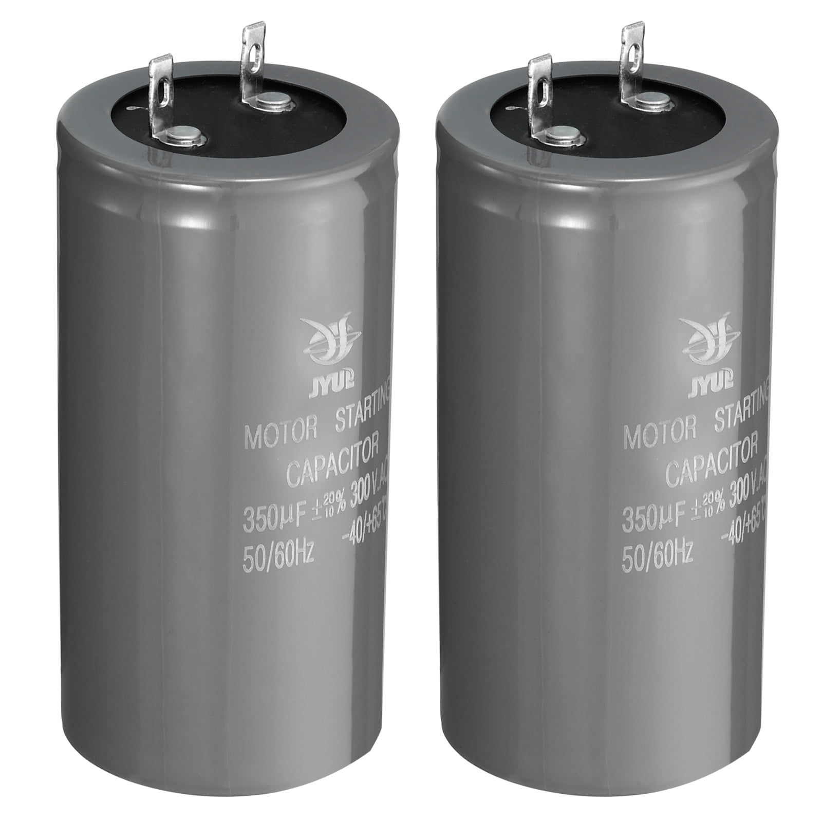 Uxcell Motor Start Capacitor, 350uf 300V 50/60Hz CD60 Running Capacitor ...