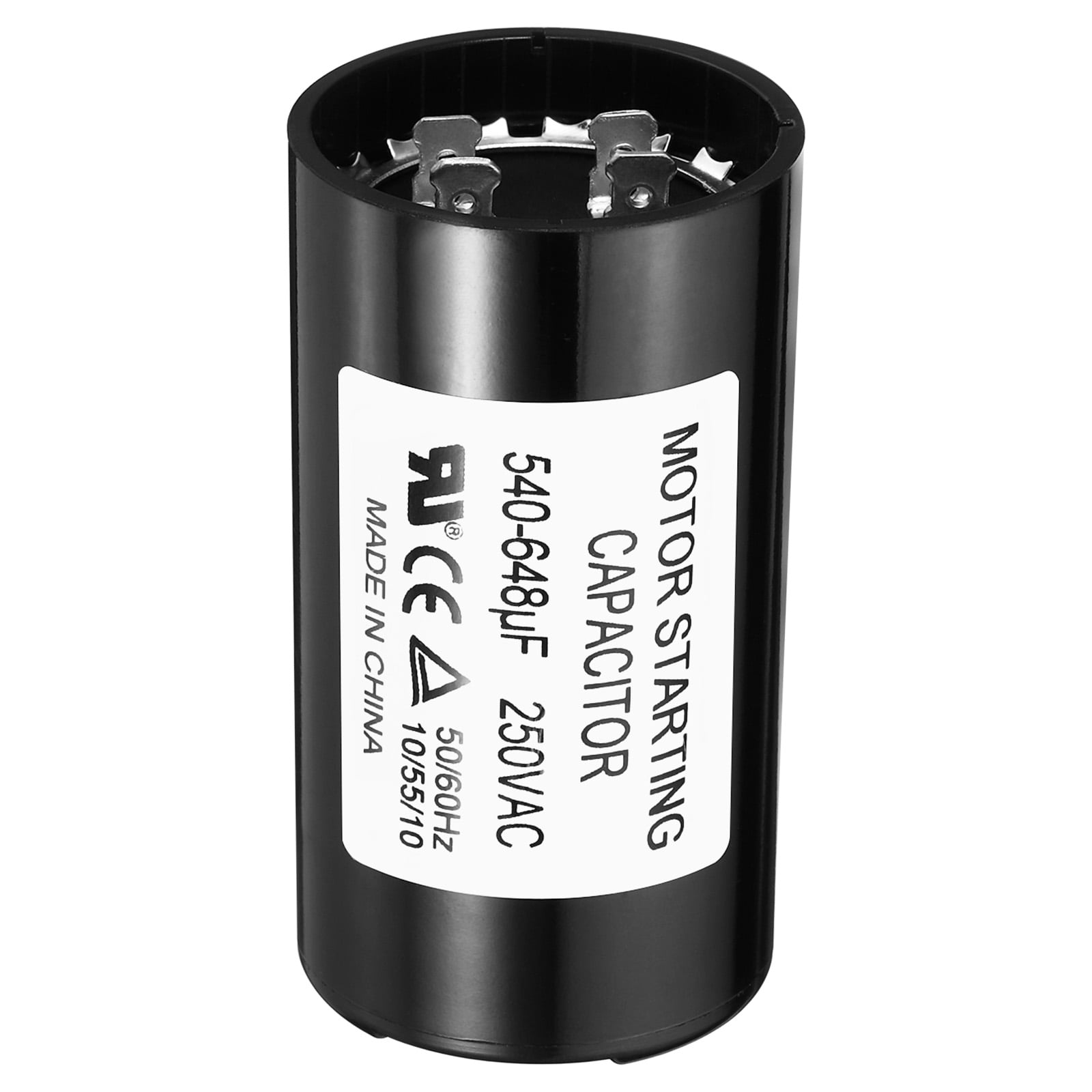 Uxcell Motor Start Capacitor 540-648uF/Mfd 250V 50/60Hz CD60 Run Capacitor - Walmart.com