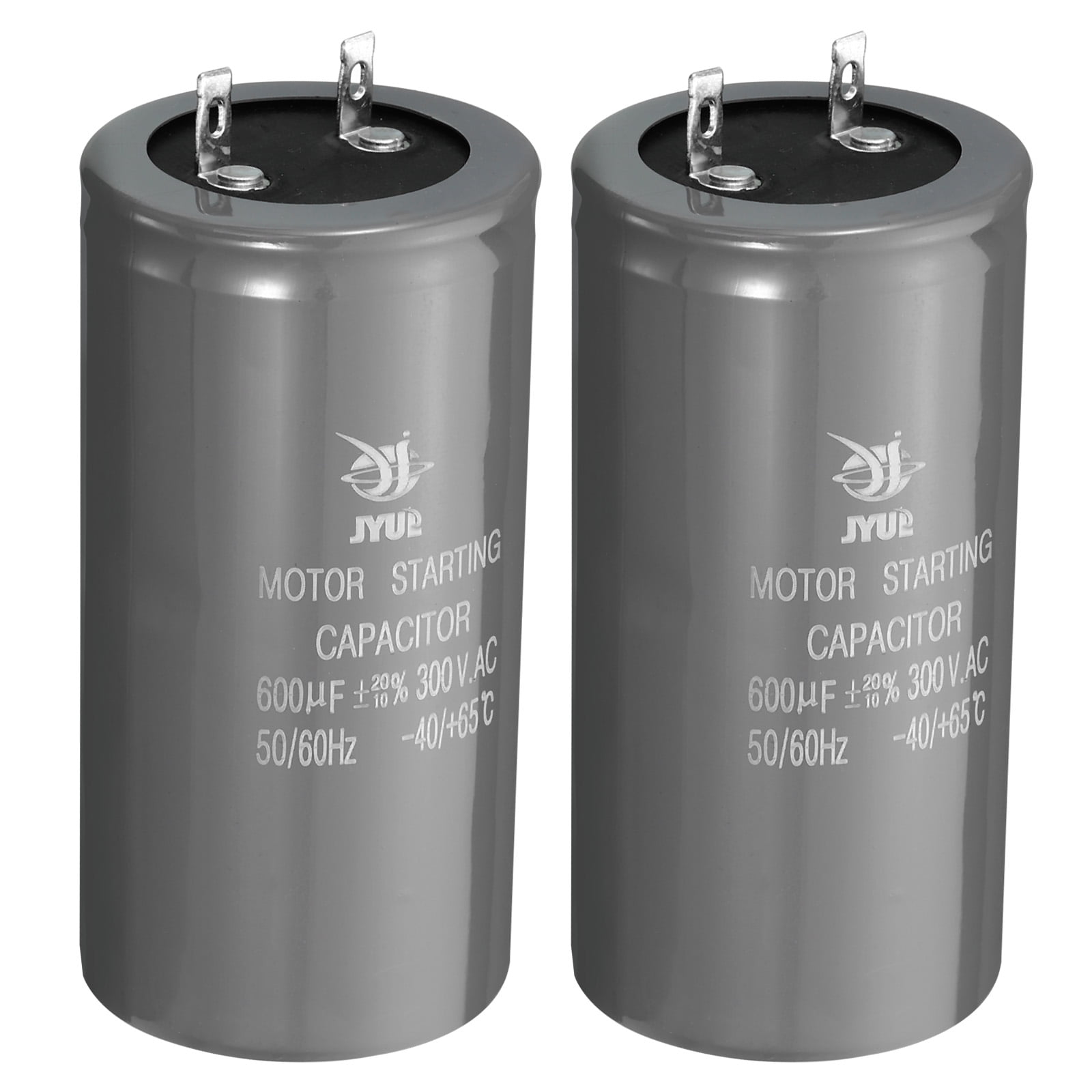 Uxcell Motor Start Capacitor, 600uf 300V 50/60Hz CD60 Running Capacitor ...